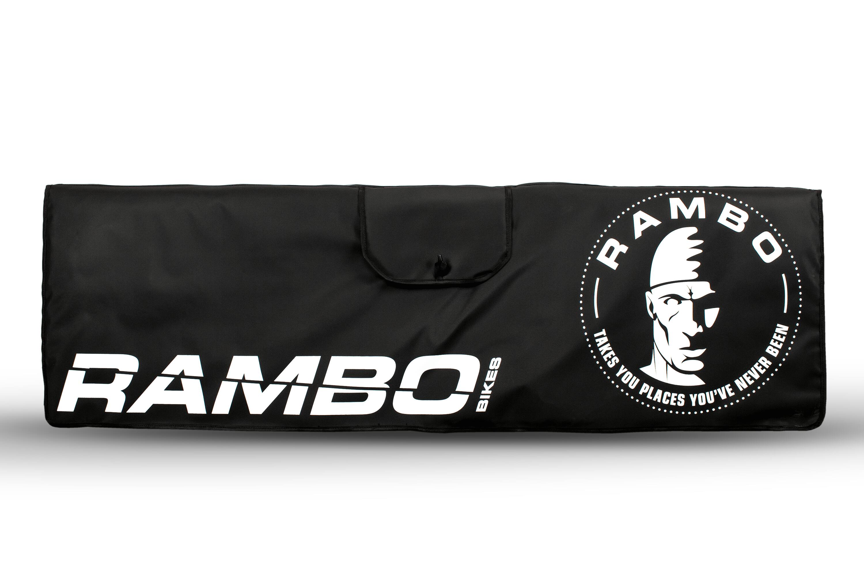 Rambo Bikes Rambo Tailgate Bike Pad/Bike Hauler Matte Black R193 - Best Buy
