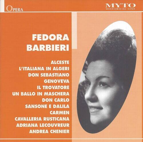 Fedora Barbieri Recital COMPACT DISCS [CD] - Best Buy