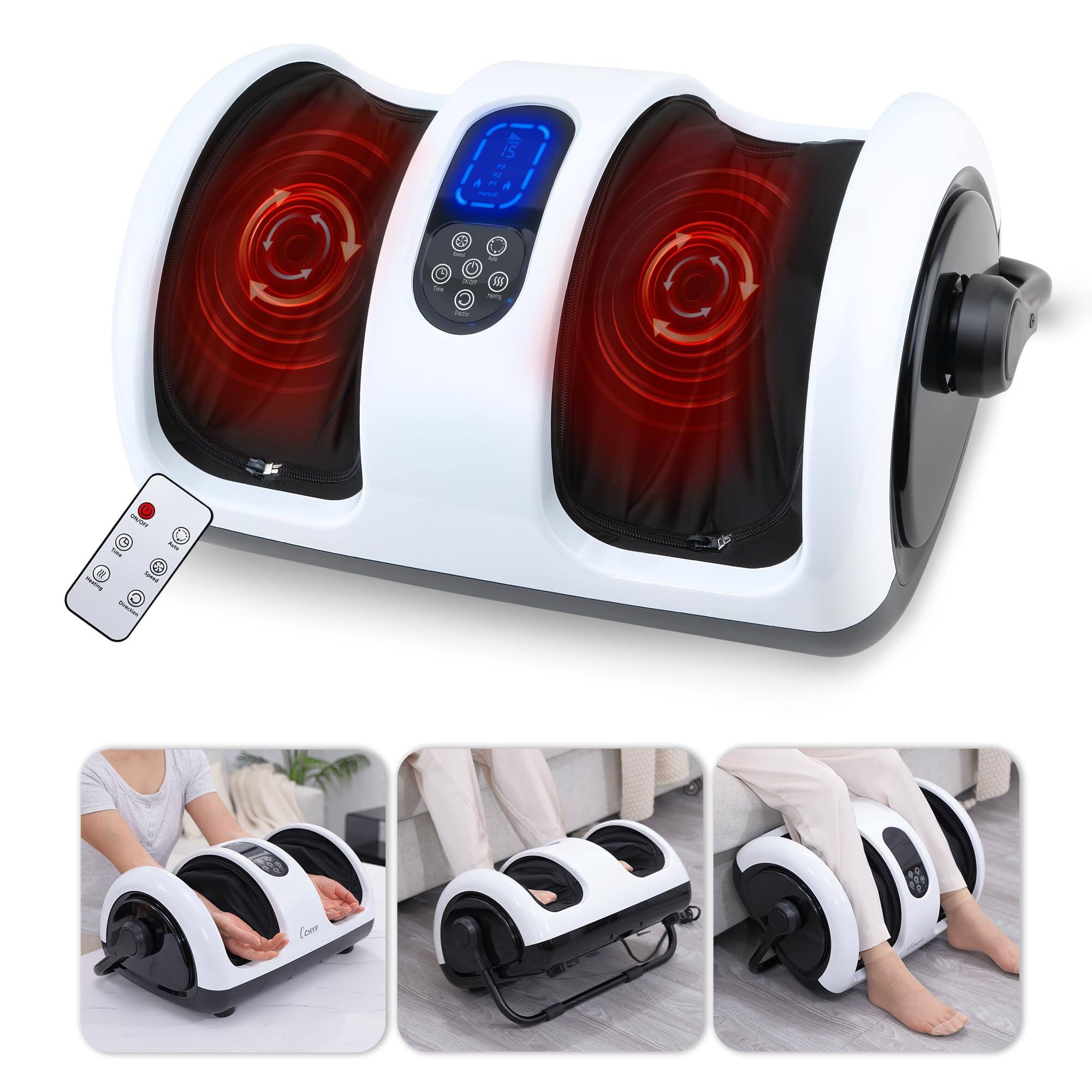 The Best Inks Shiatsu Foot With Heat For Plantar Fasciitis And Massage ...