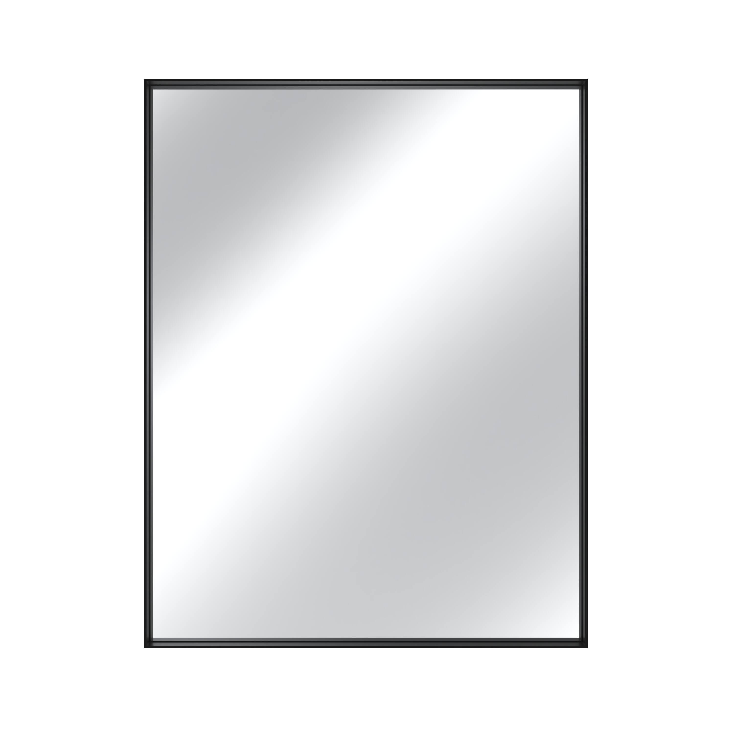 Boyel Living 28 x 36 in Rectangle Square Right Angle Mirror with Matte ...