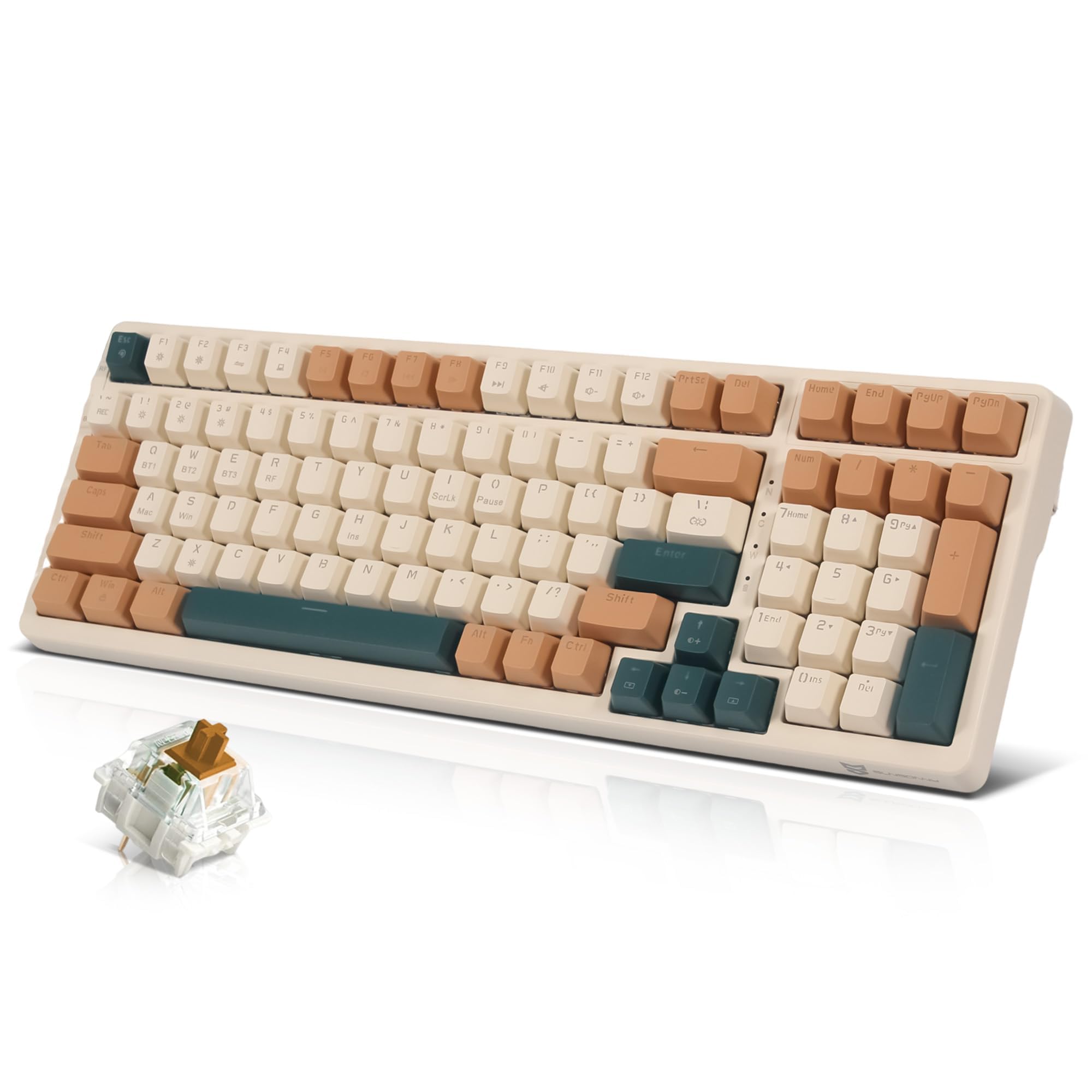 Pacoar Cade Wireless/wired Mechanical Triple Mode /usb c/bt Wireless ...