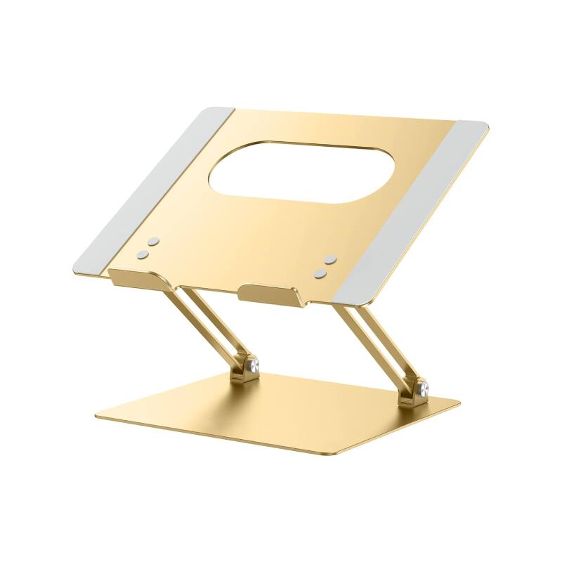 Resource Ludis Aluminum Riser Holder Laptop Stand Gold - Best Buy