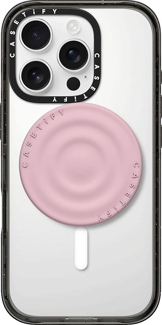 CASETiFY Snappy Ripple Grip Stand Pink CTF-35178369-16010083 - Best Buy