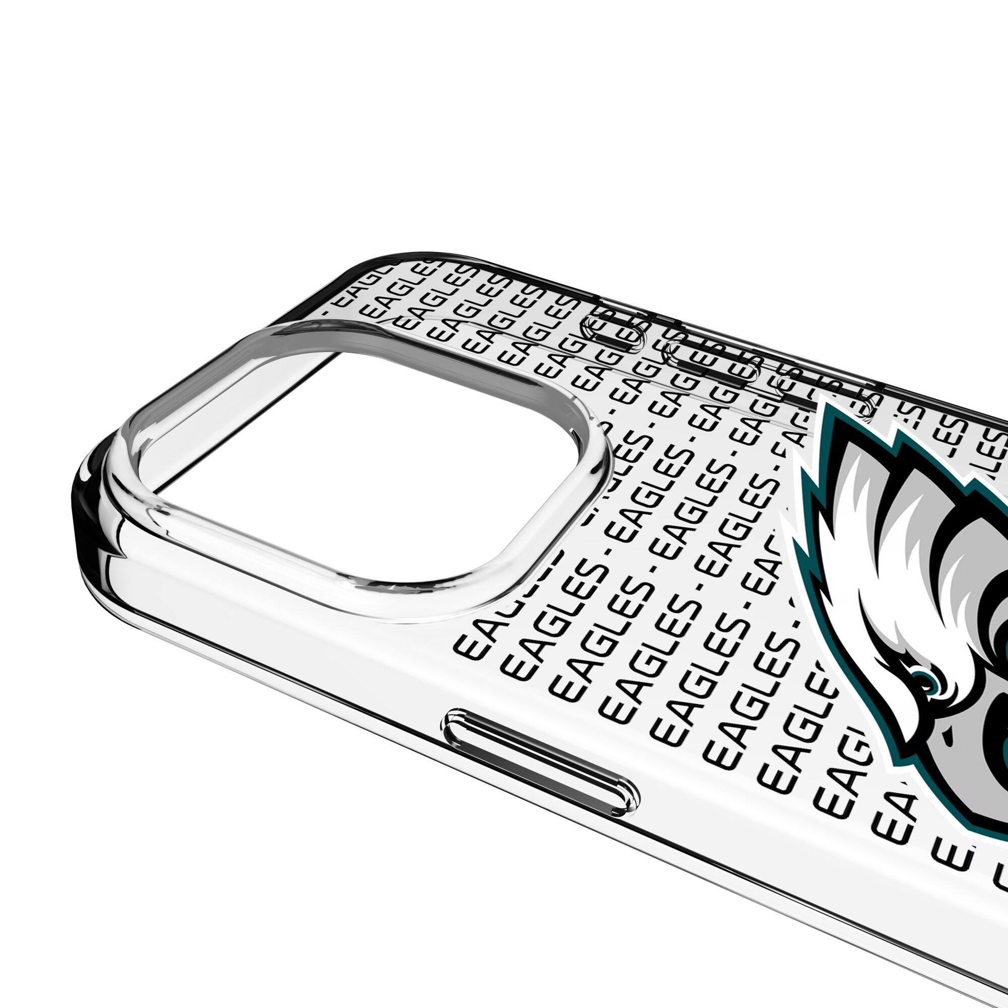 Keyscaper NFL Philadelphia Eagles iPhone Clear Text Backdrop Design ...