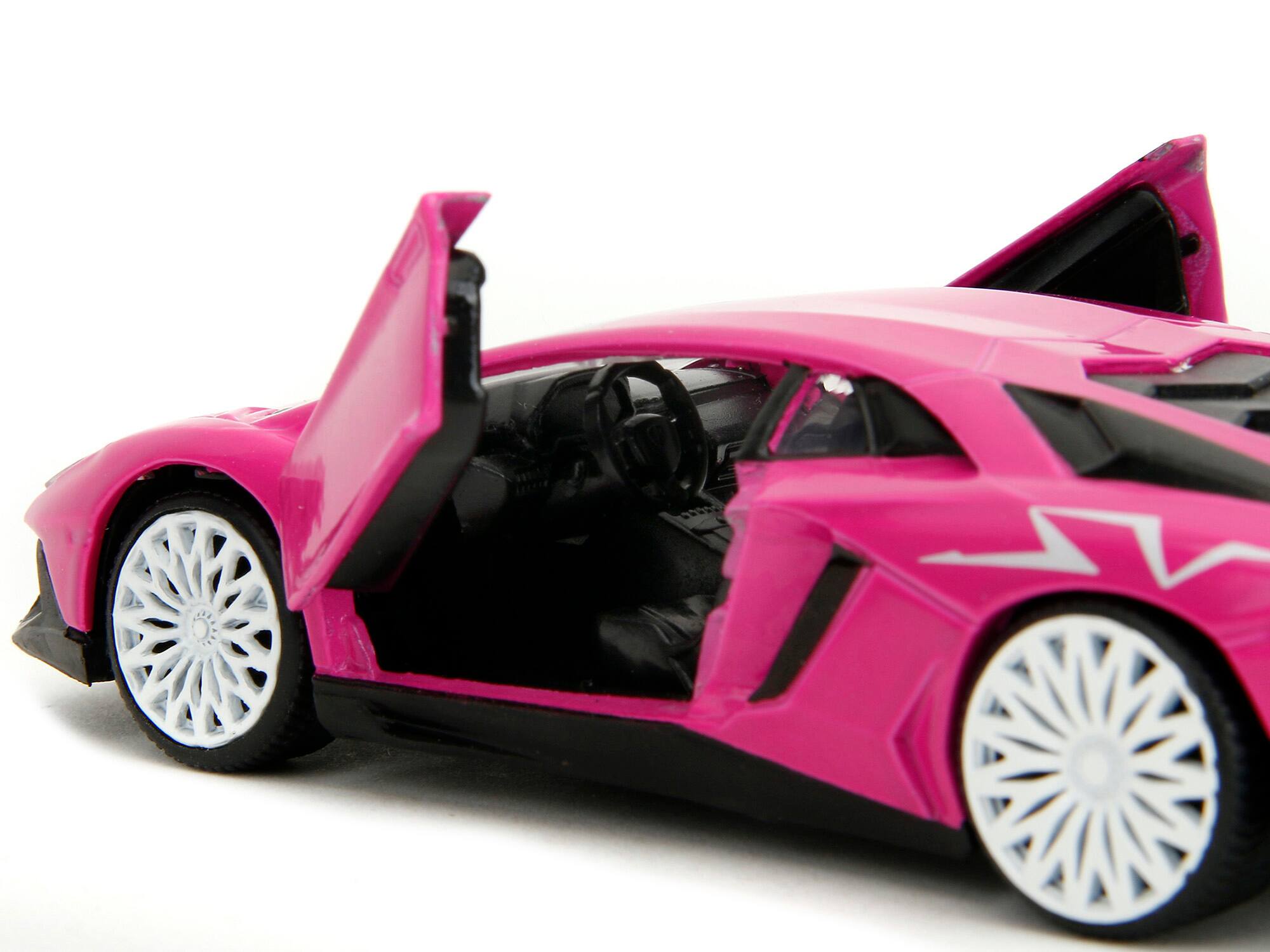 Lamborghini Aventador SV Pink "Pink Slips" Series 1/32 Diecast Model Car by Jada Pink 35362 ...