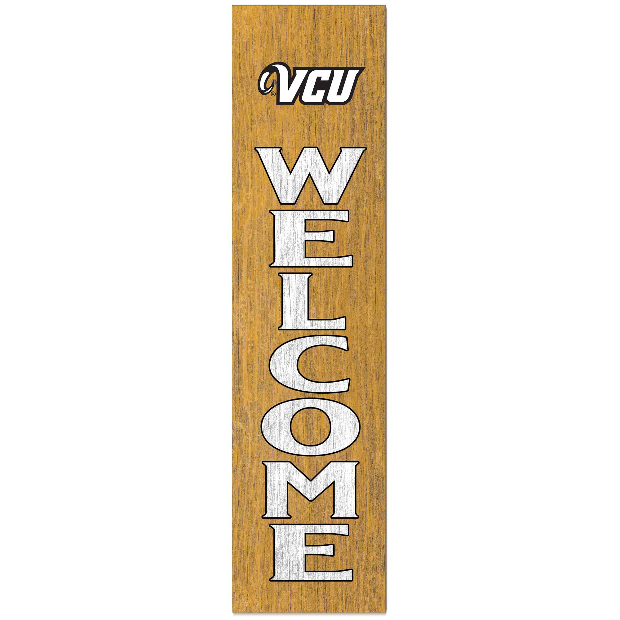 Jardine VCU Rams 12'' x 48'' Outdoor Leaner Welcome Sign Black 5186152 ...