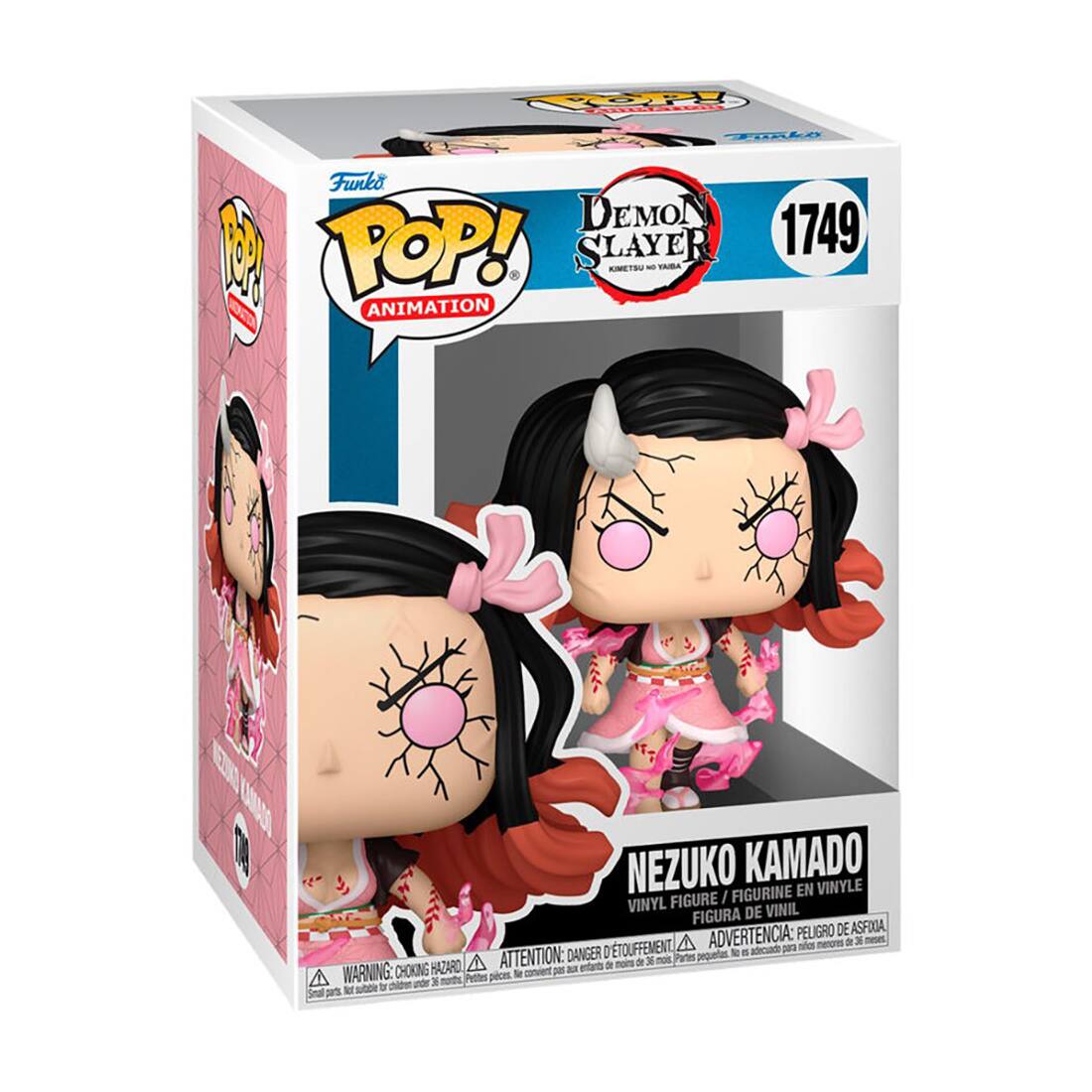 Funko Pop! Demon Slayer: Nezuko Kamado (Demon Form) Multicolor FU80333 ...