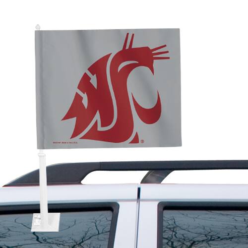 WinCraft Washington State Cougars 12" x 15" Double Sided Car Flag ...