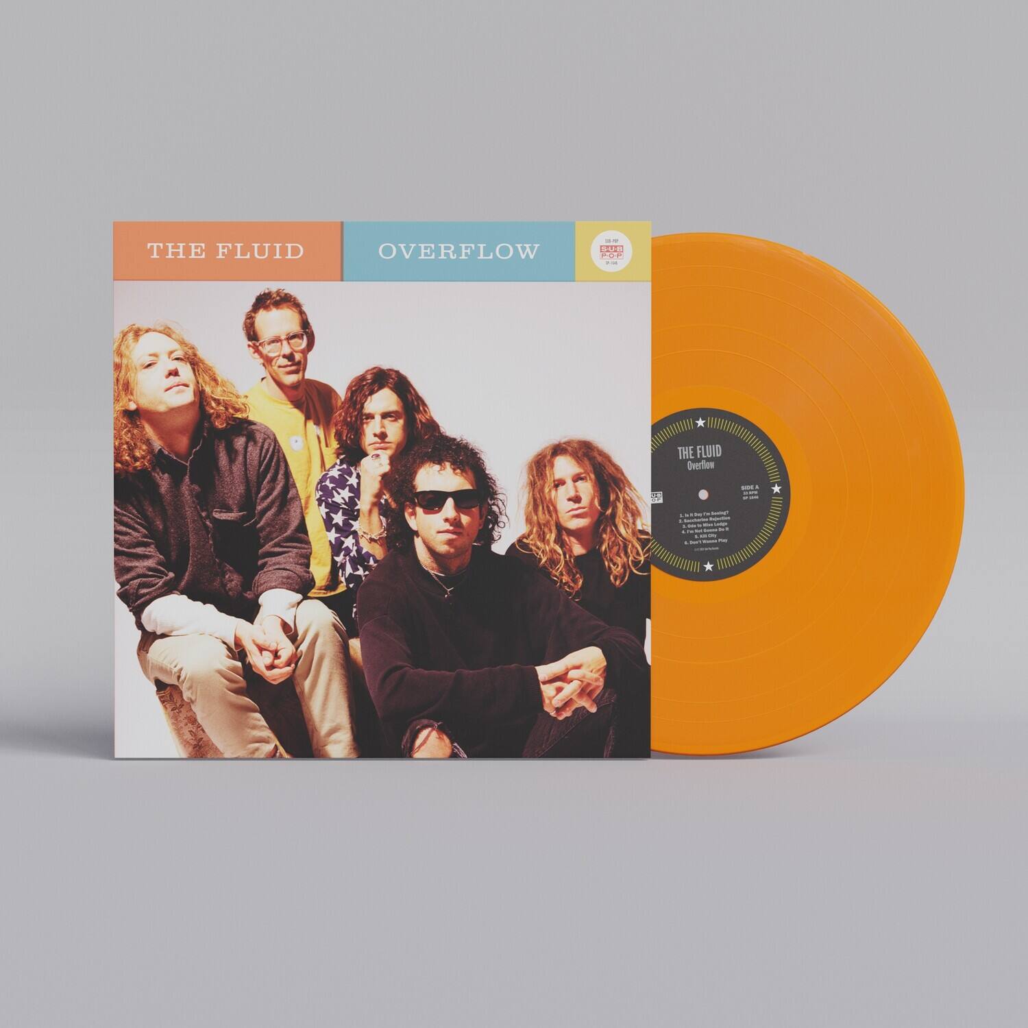 The Fluid Overflow Orange VINYL LP - Best Buy