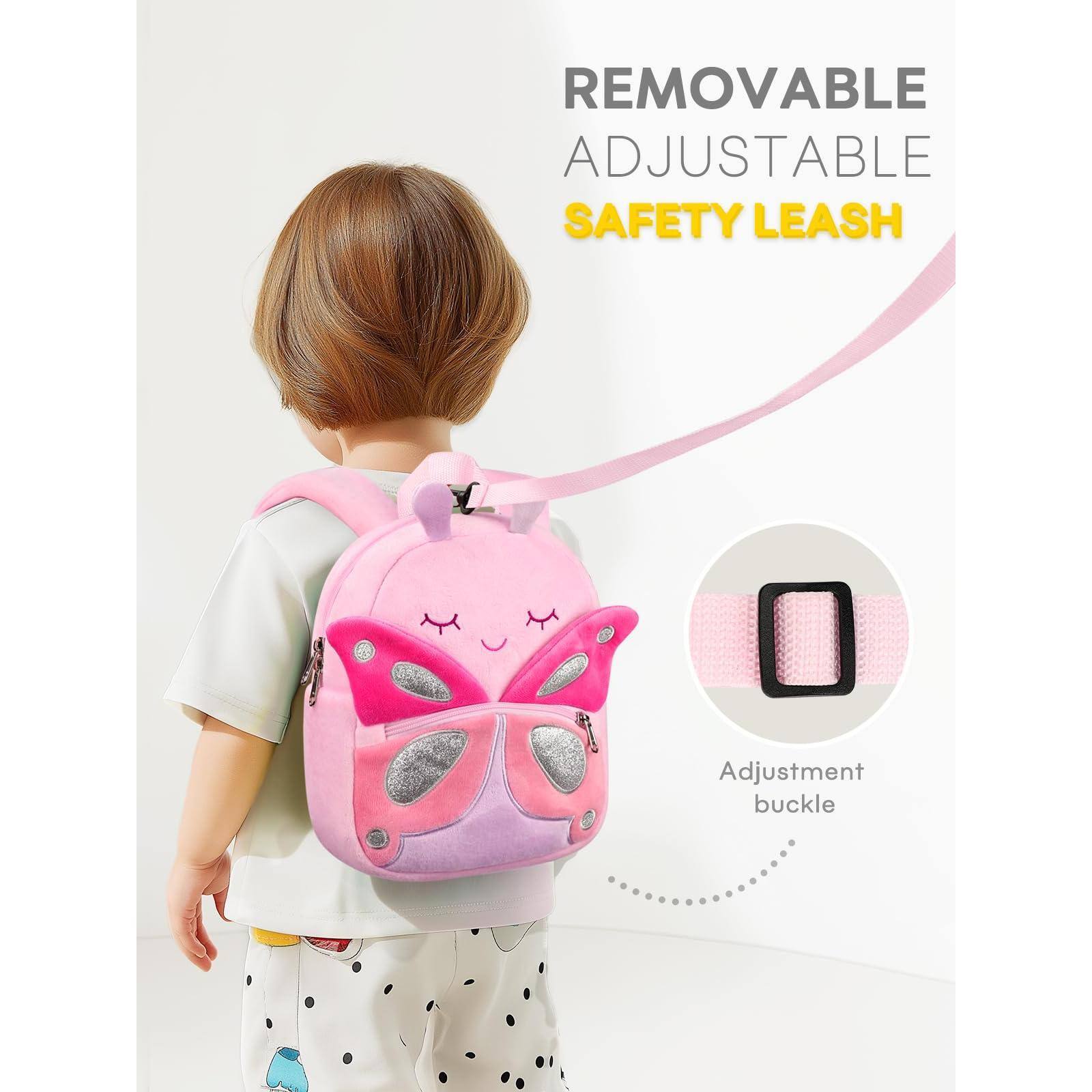 Pacoar Cade Backpacks for 2 4: Plush Backpack 3D Animal Mini Travel Bag ...