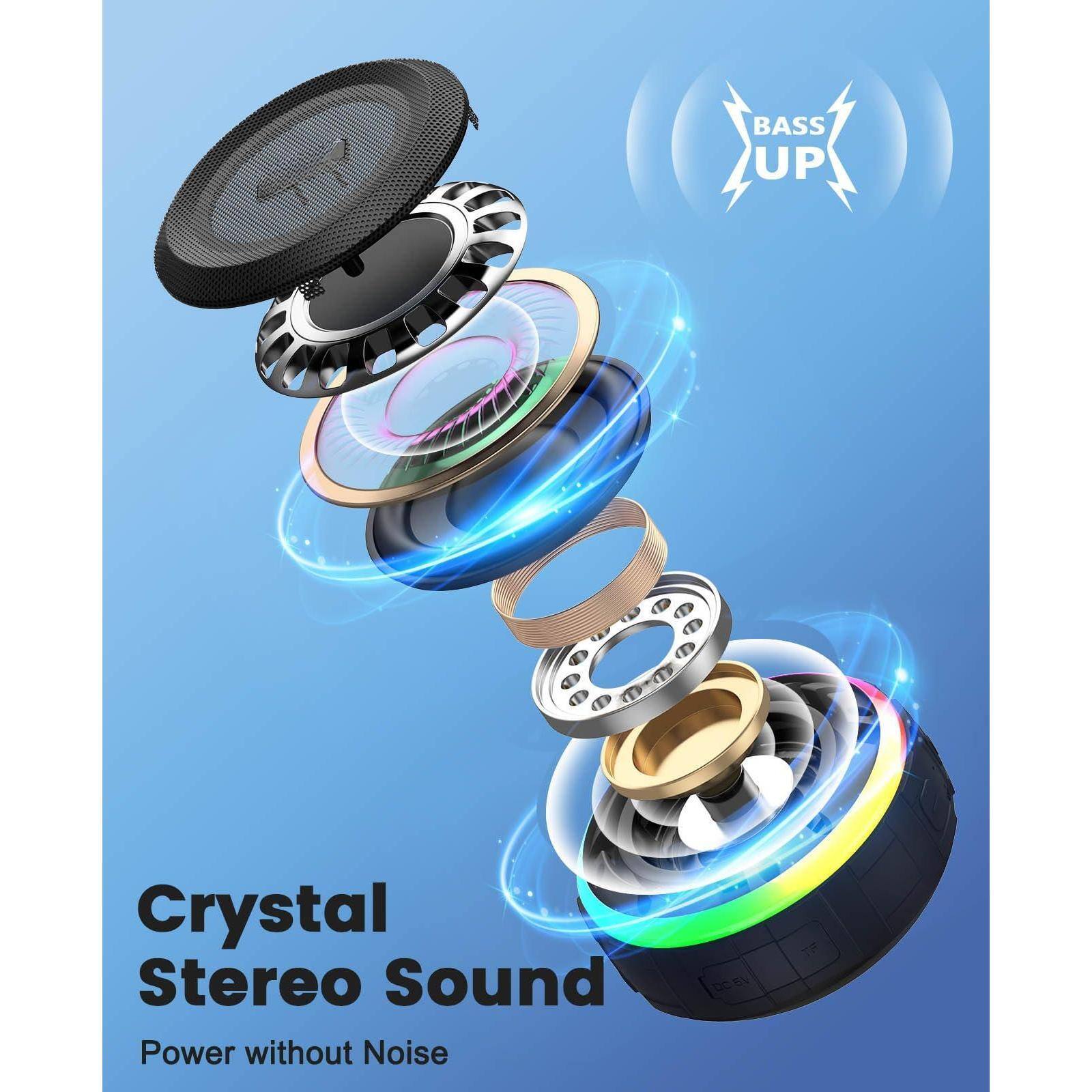 Cozy Serene Light Shower With Ipx7 Waterproof Dynamic Lights Crisp ...