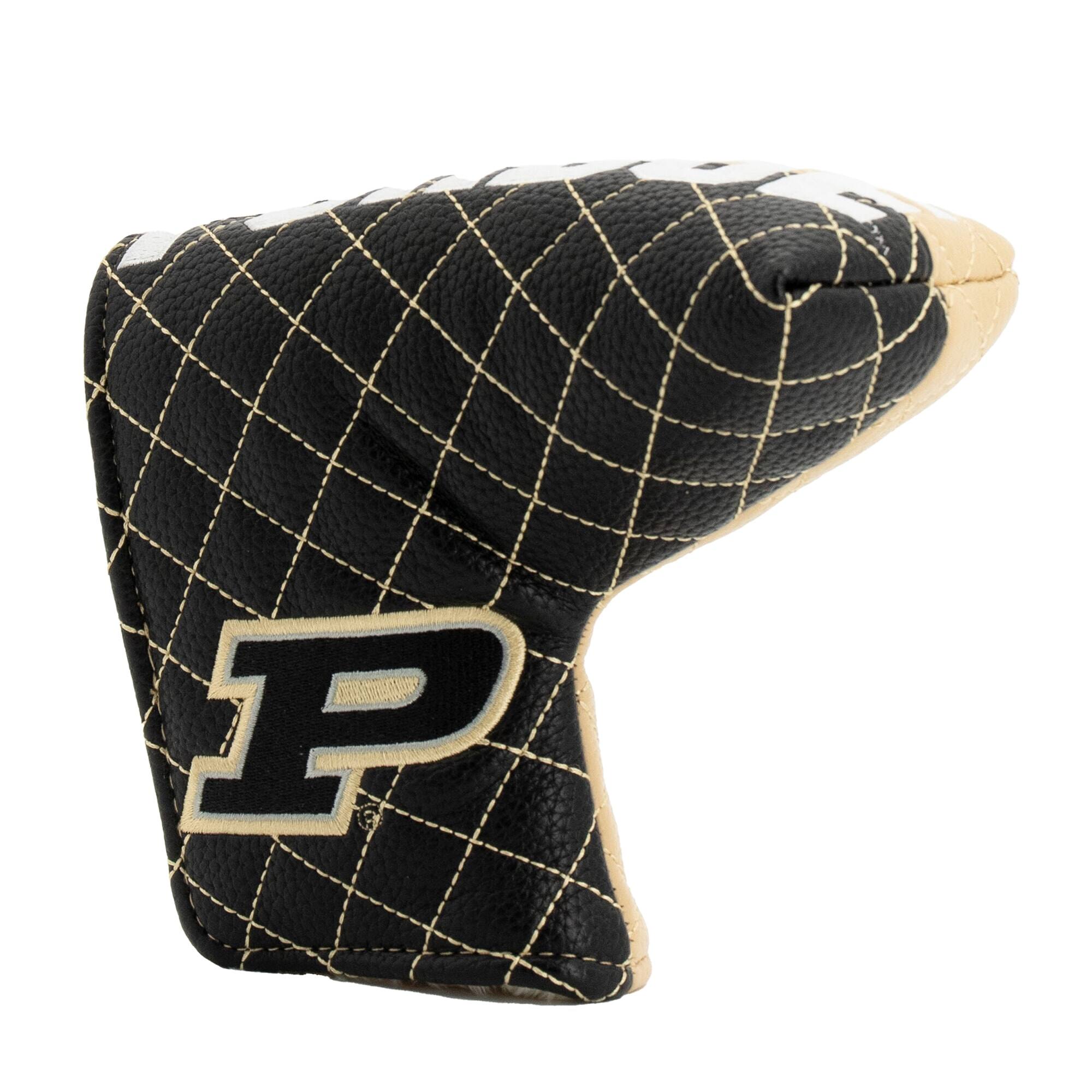 Team Golf Purdue Boilermakers Quilted Blade Putter Cover Multicolor ...