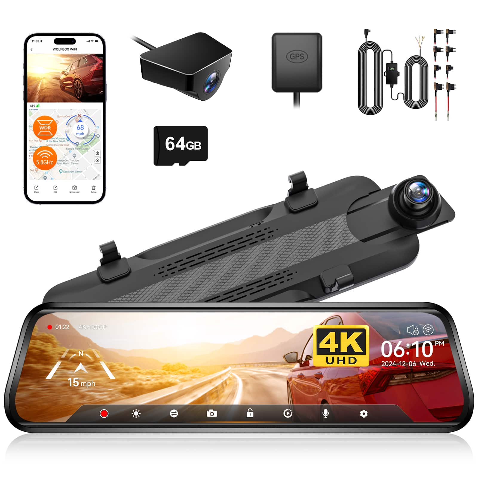 4k dash cam with night vision - Best Buy