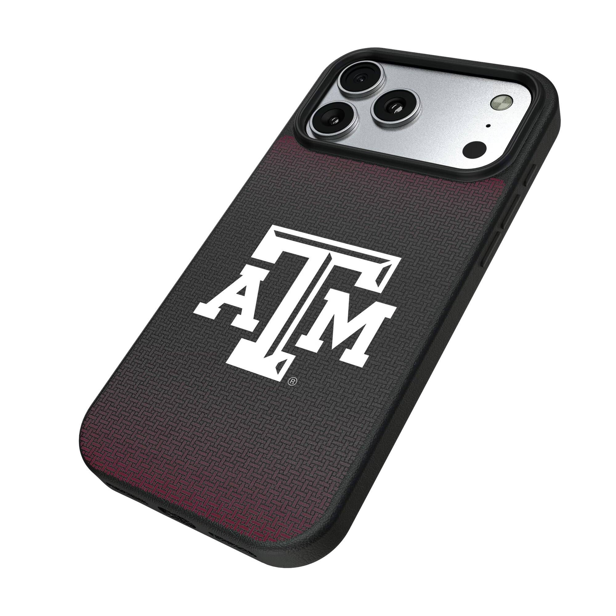 Keyscaper NCAA Texas A&M Aggies Linen Logo iPhone Magnetic Bump Case 15 ...