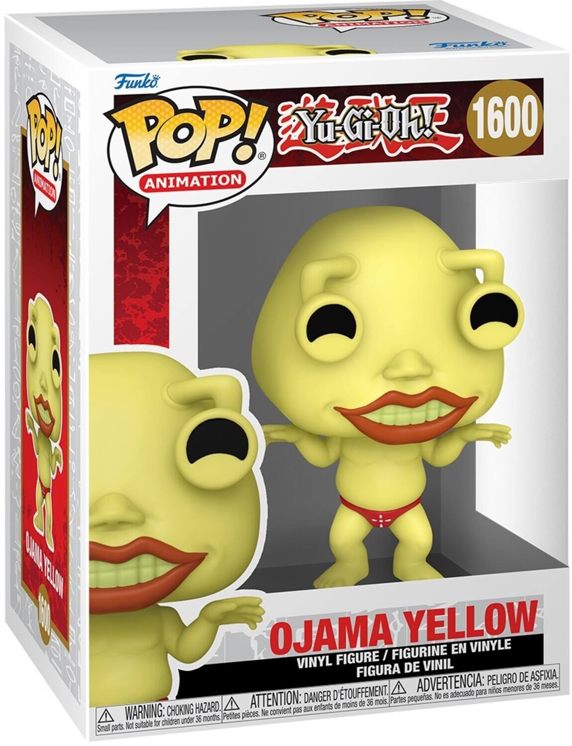 Funko POP! ANIME: Yu Gi Oh! Ojama Yellow Collectibles Multicolor ...