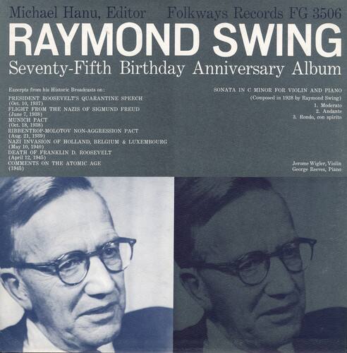 Raymond Swing Raymond Swing: Seventy Fifth Anniversary Album COMPACT ...