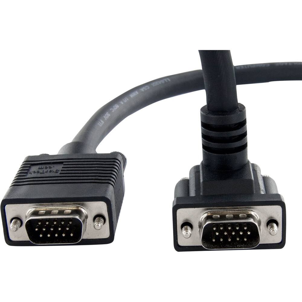 StarTech.com 15 ft High Res 90 Degree Down Angled VGA Cable ...