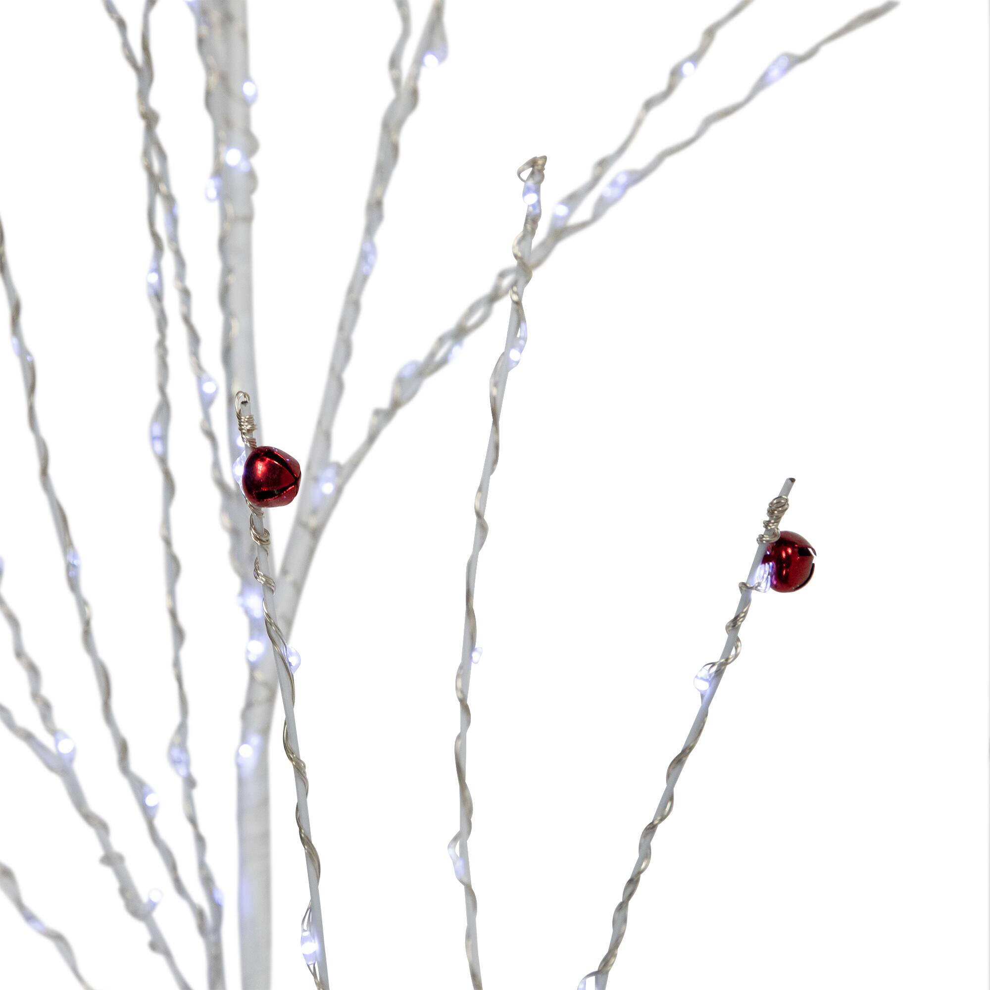 Northlight Pre Lit Christmas Garland with Jingle Bells 6' x 6" Cool ...