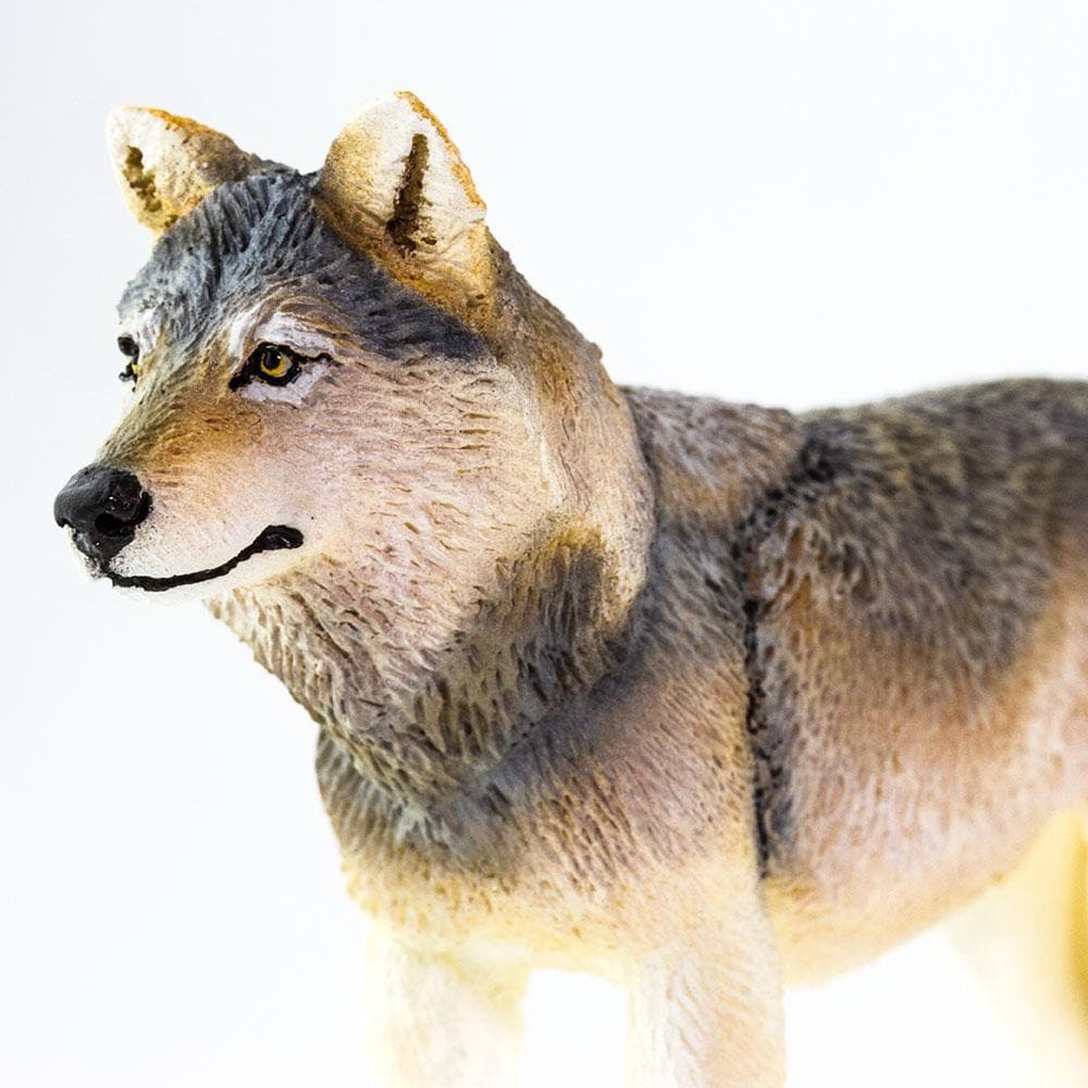 Safari Ltd. Gray Wolf Toy Figurine - Best Buy