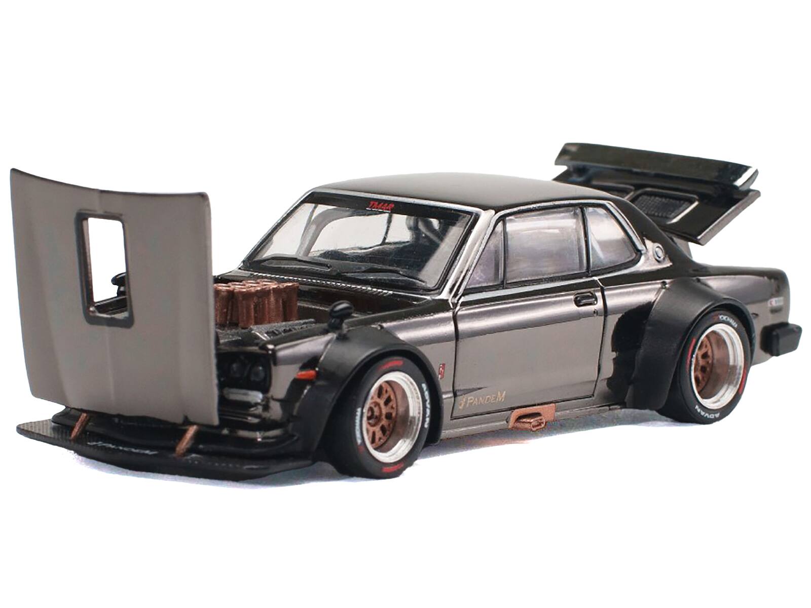 Skyline GT R V8 Drift "Hakosuka" RHD (Right Hand Drive) 1/64 Diecast ...