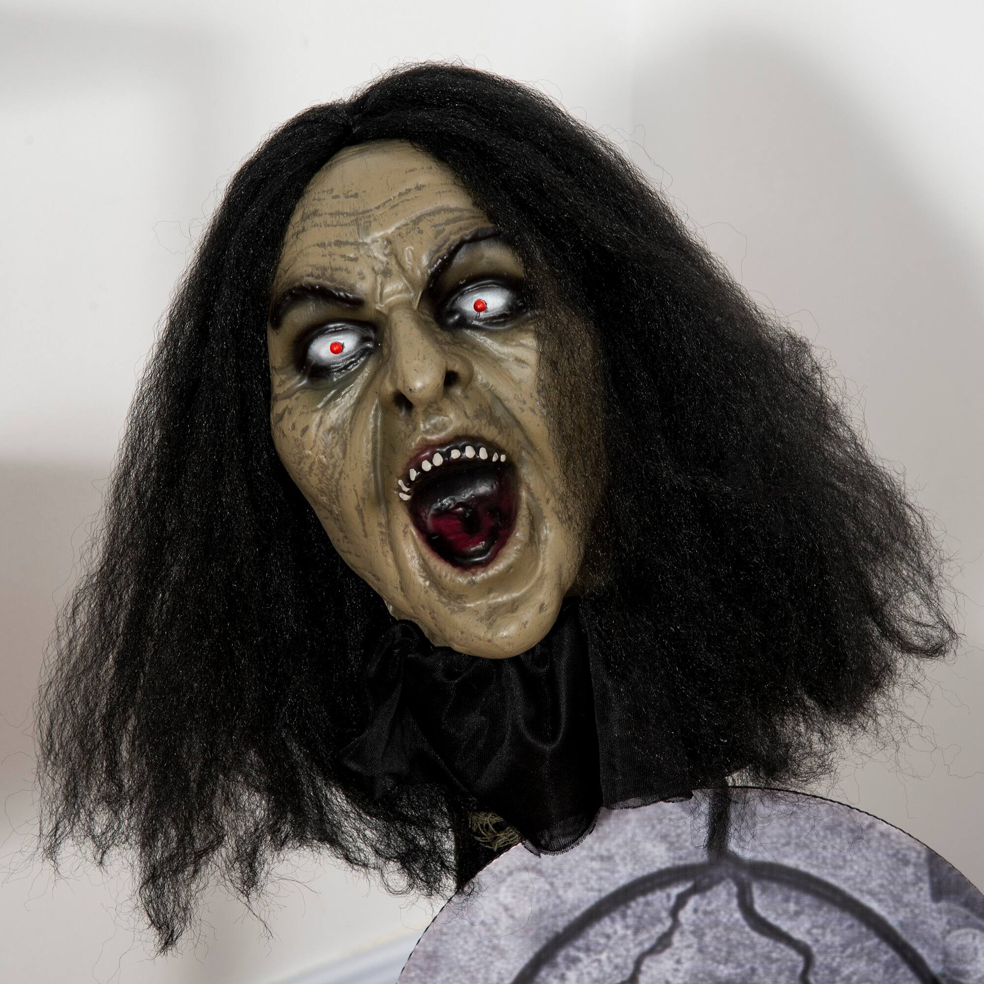 Outsunny 30" Life Size Outdoor Halloween Decorations Female Ghost with ...