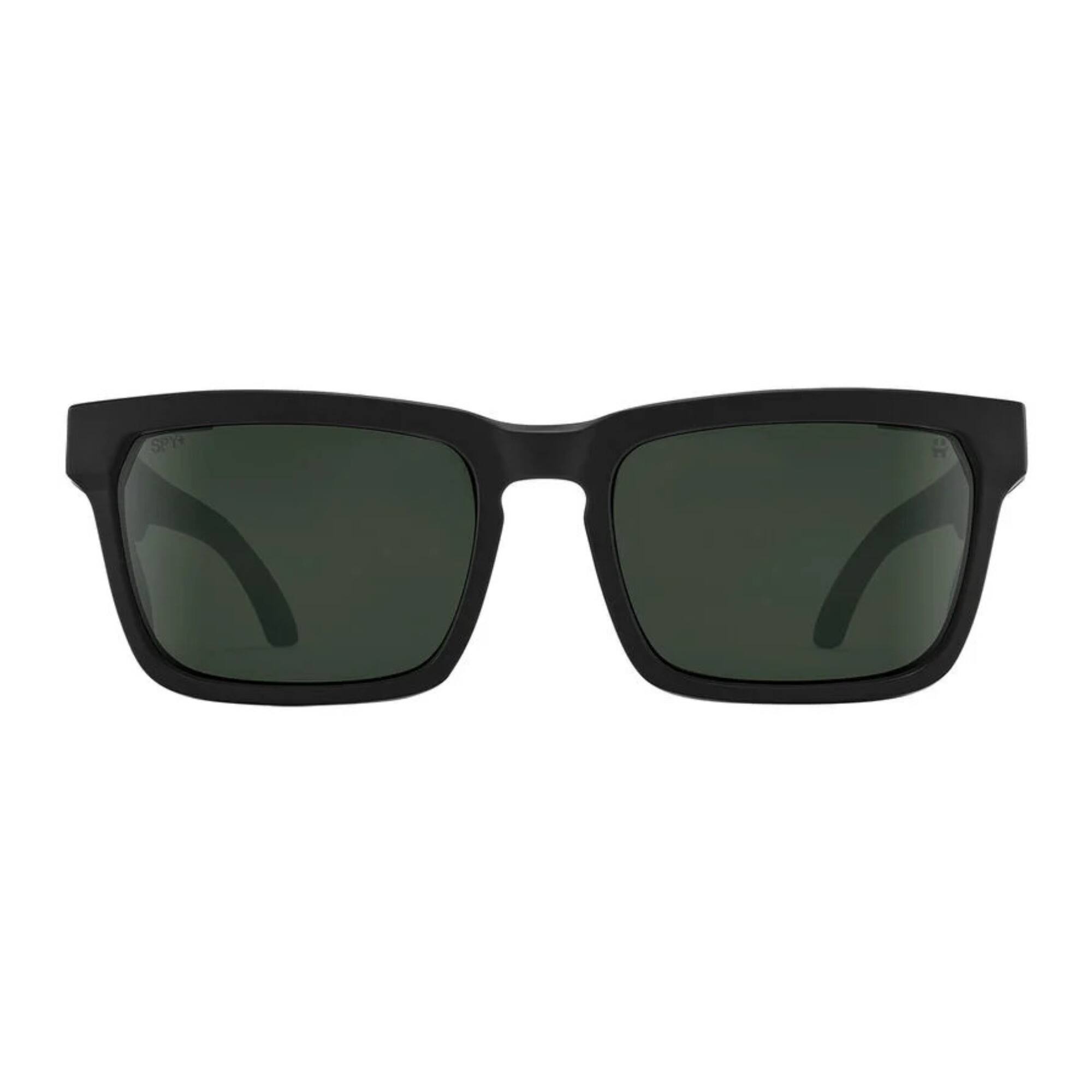 Spy Optic SPY Helm TECH Happy Gray Green Polar Lens 100 Percent UV Protection Matte Black ...