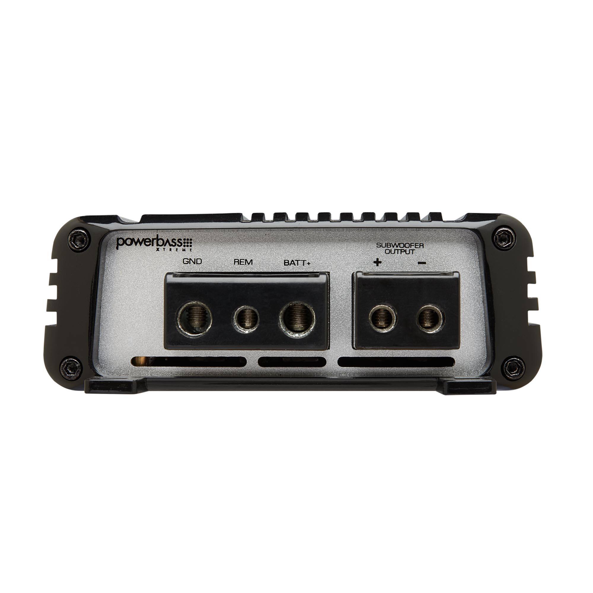 Powerbass XL 605DM 600 Watt x 1 @ 1 Ohm Mini Class D Amplifier Black ...