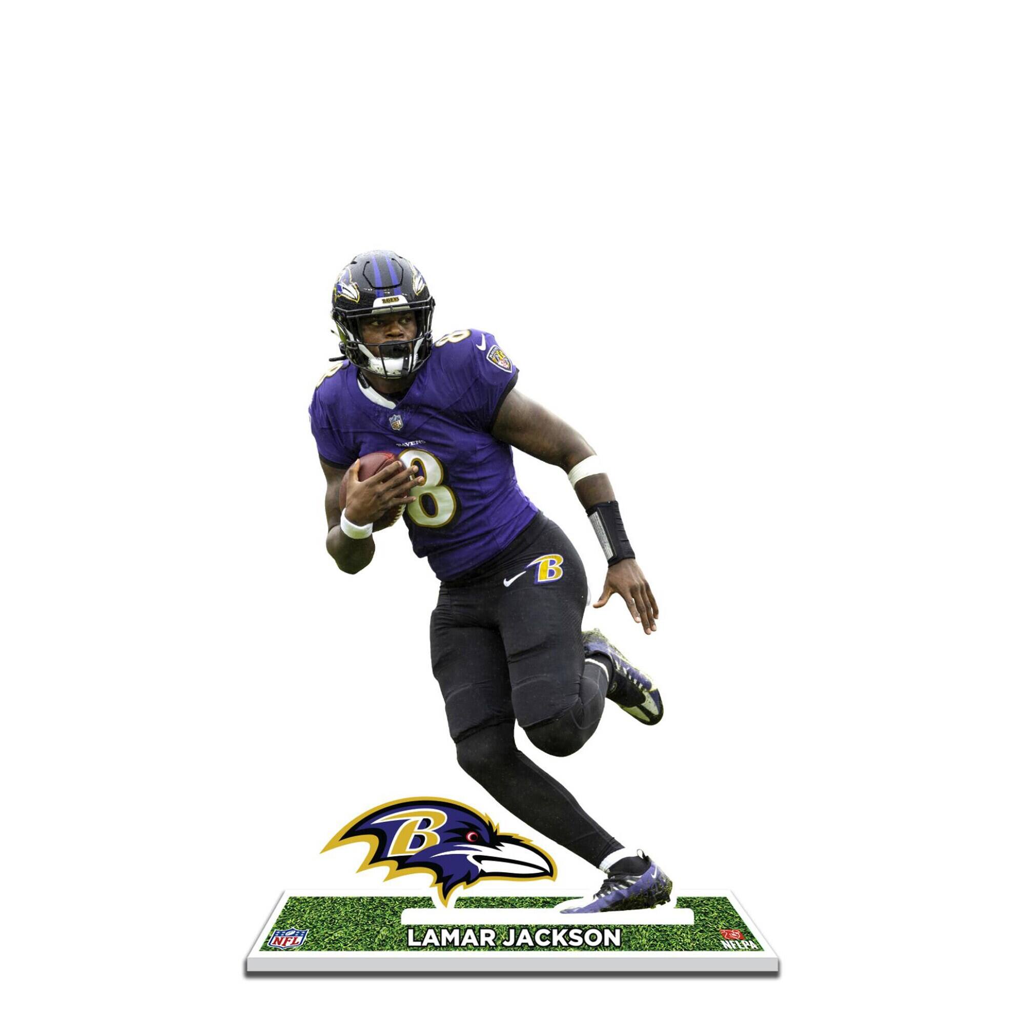 UPI Marketing Lamar Jackson Baltimore Ravens 12'' Player Standee ...