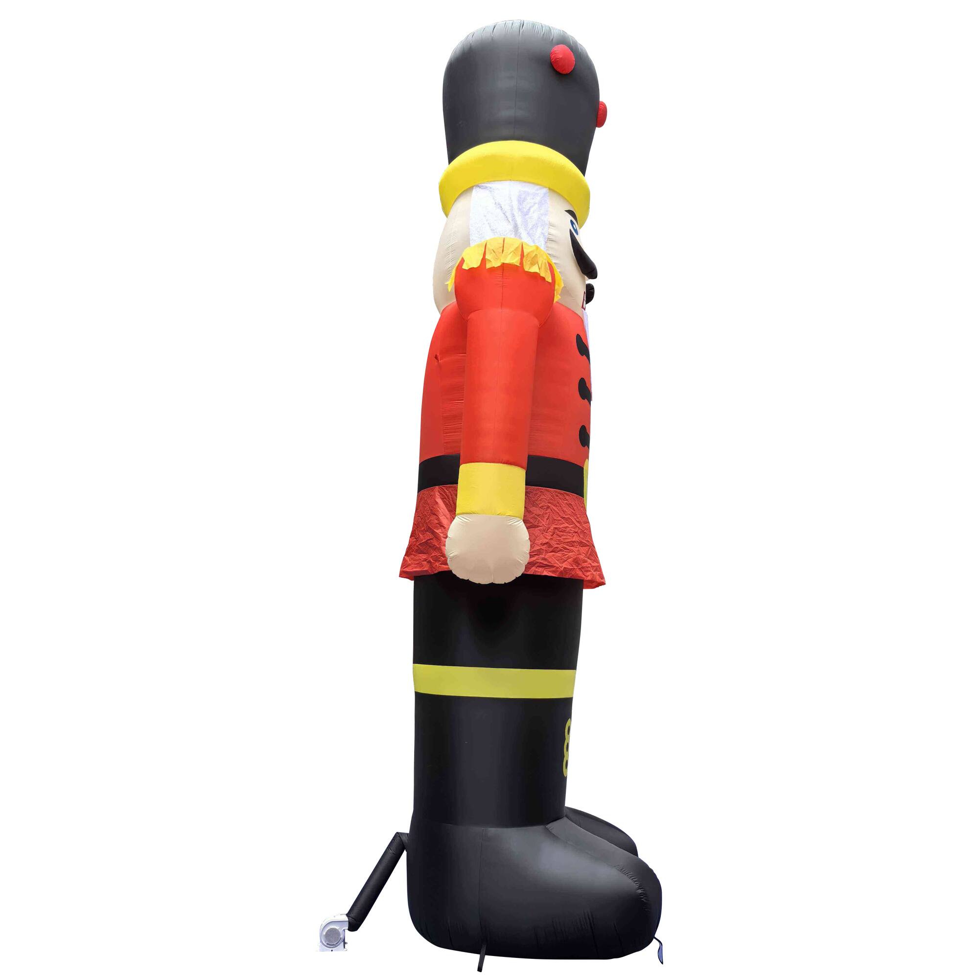Northlight Lighted Inflatable Nutcracker Soldier Commercial Outdoor ...