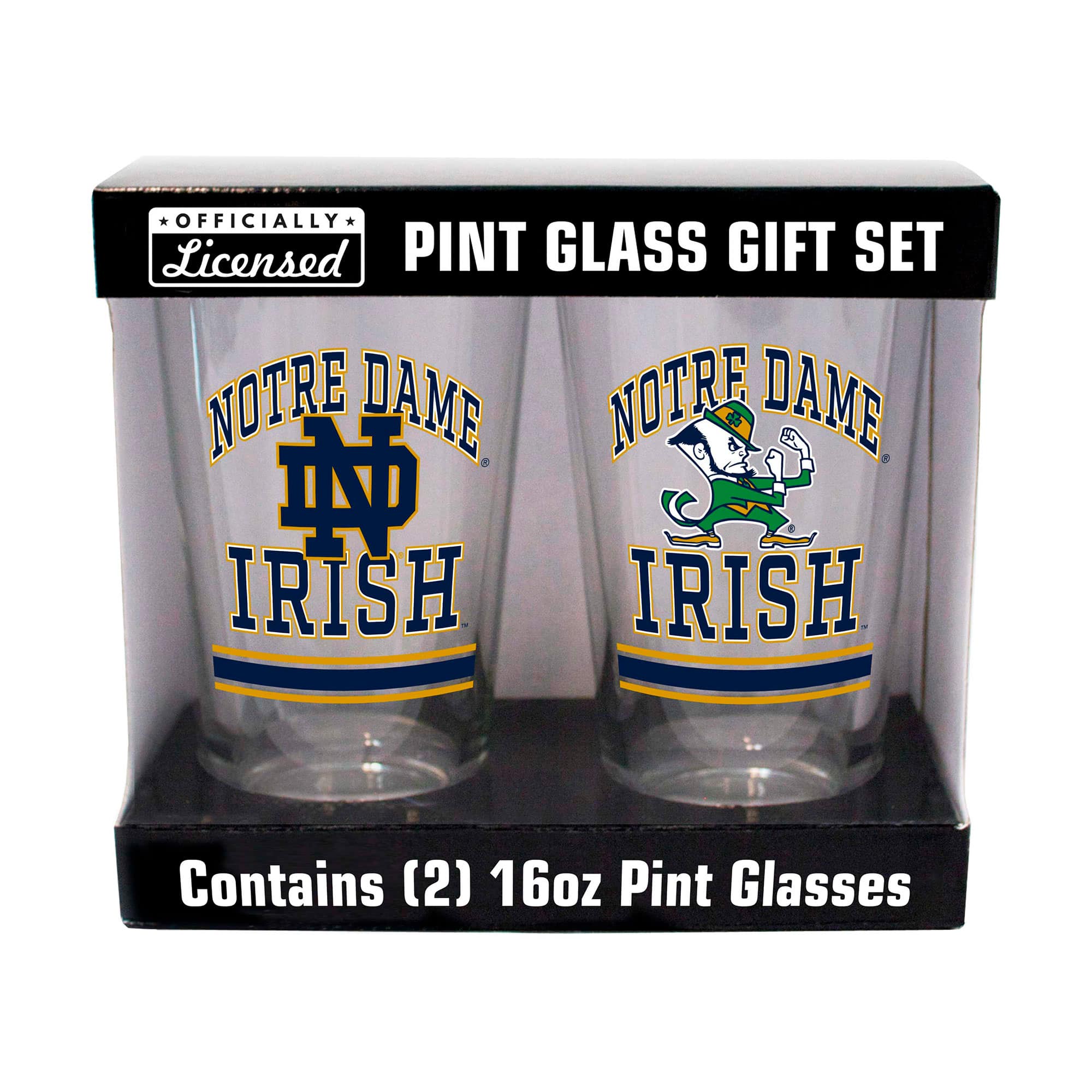 Logo Brands - Notre Dame Fighting Irish 16oz. Pint Two Pack ...