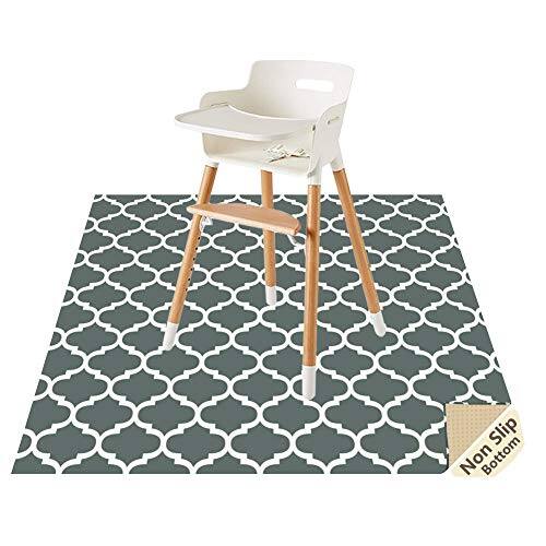 Reds Spade Splat Floor Mat For Under High Chair/arts/crafts By ...