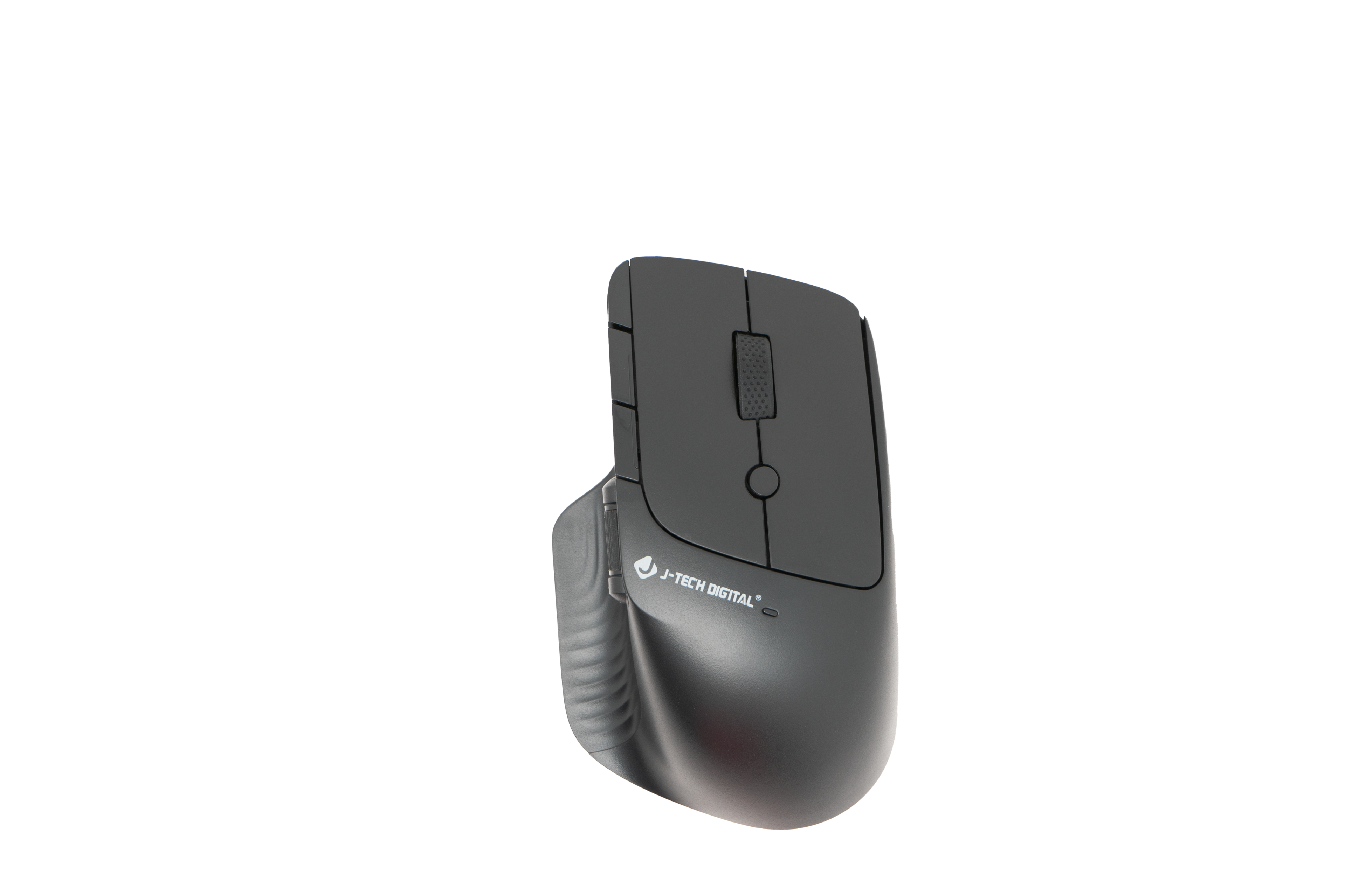 J Tech Digital Wireless Ergonomic Mouse with Adjustable DPI, Side Thumb ...