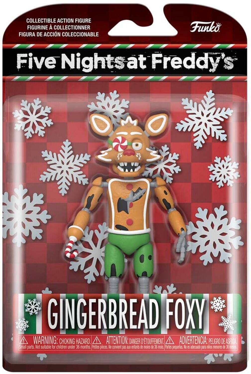 Funko ACTION FIGURE: Five Nights at Freddy's Holiday Foxy (FNAF ...