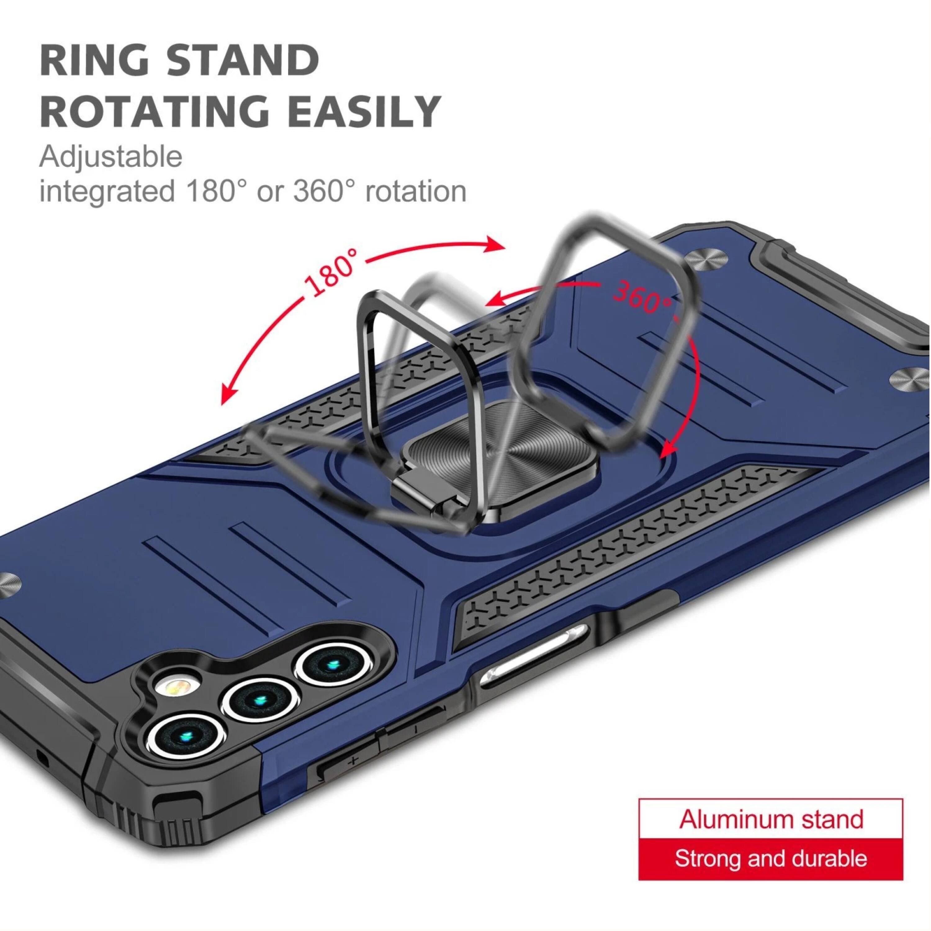 Kitcheniva Rugged Phone Cover With Ring Kickstand For Samsung A15 5G ...