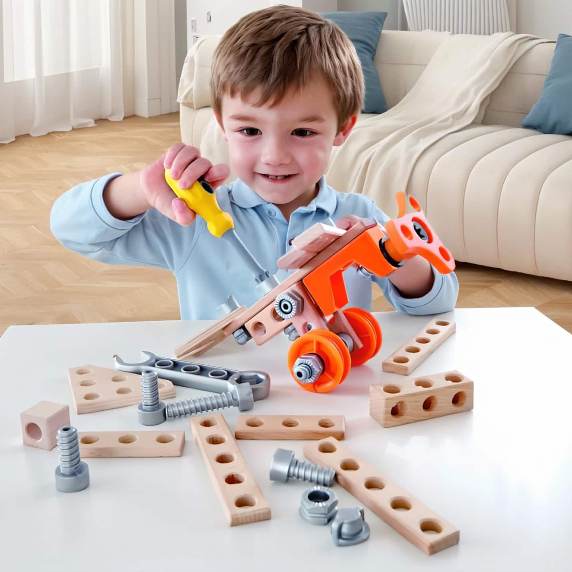 Best Buy: Hape Hape: Junior Inventor: Experiment Starter Kit 42pcs ...