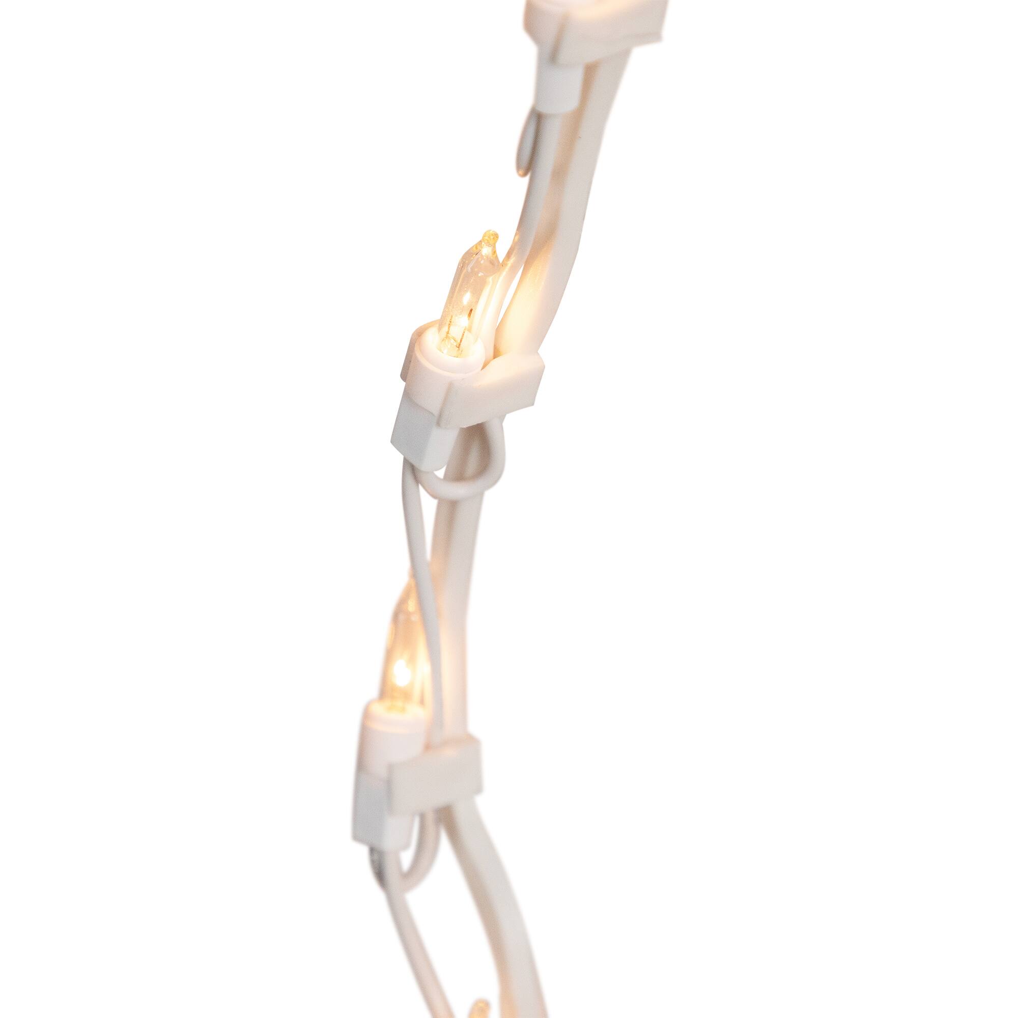 Northlight Lighted Ghost Halloween Window Decoration 15" White 32606079 ...