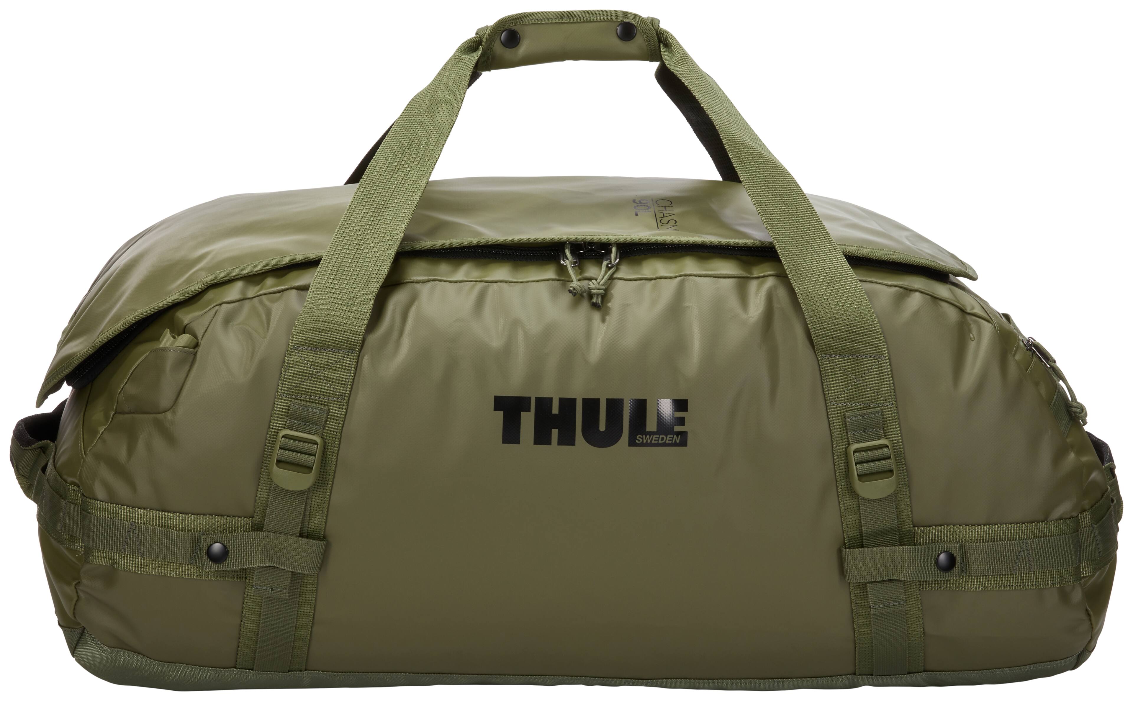 Best Buy: Thule Chasm 90L Duffel Bag Olivine 3204300