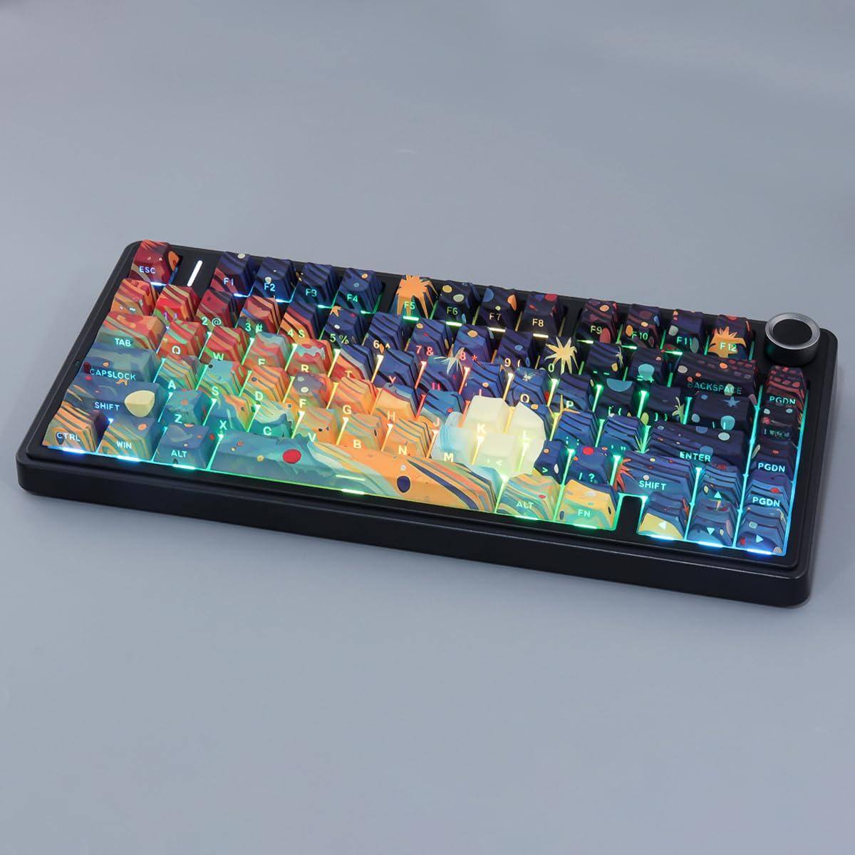 Comfort Essence Custom Keycaps Pbt Side Printed Cherry Profile Key Caps ...