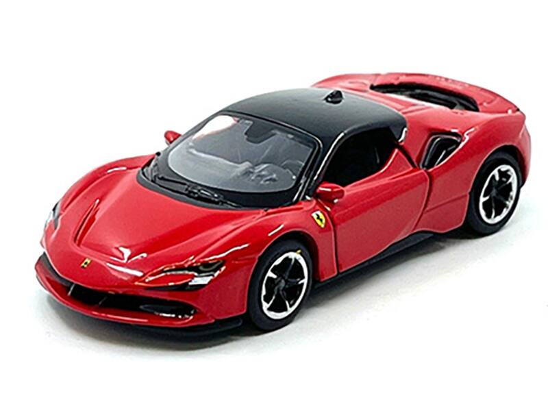 Ferrari SF90 Stradale Top "Speed Icons" Series 1/64 Diecast Model Car ...