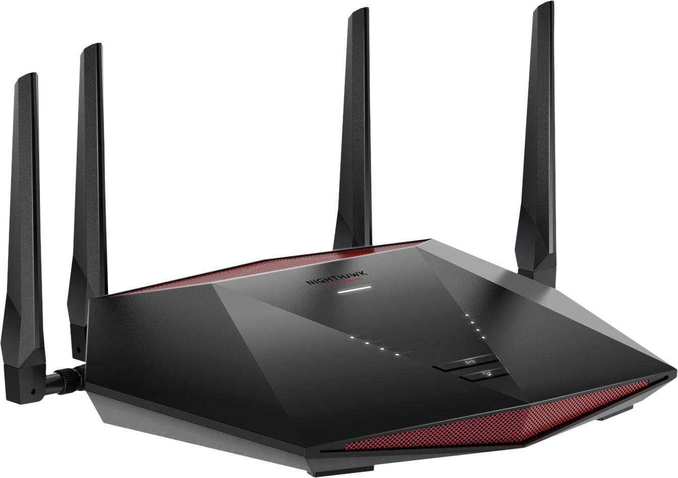 Best Buy: NETGEAR Nighthawk AX5400 WiFi 6 Router White XR1000-100NAS