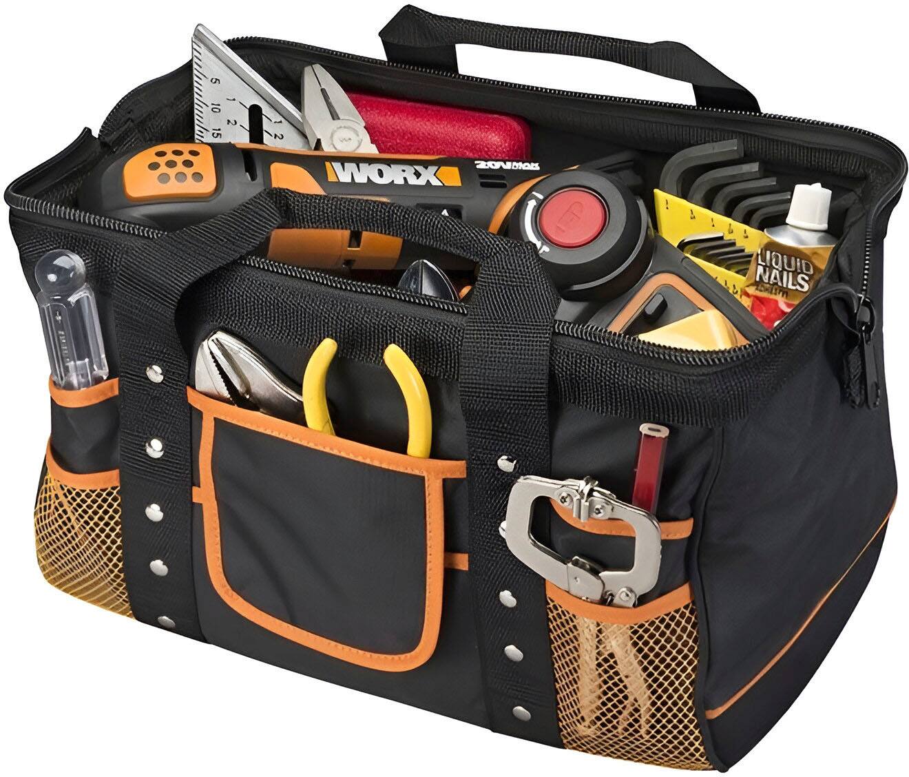 WORX Universal Tool Tote Bag Black WA0076 - Best Buy