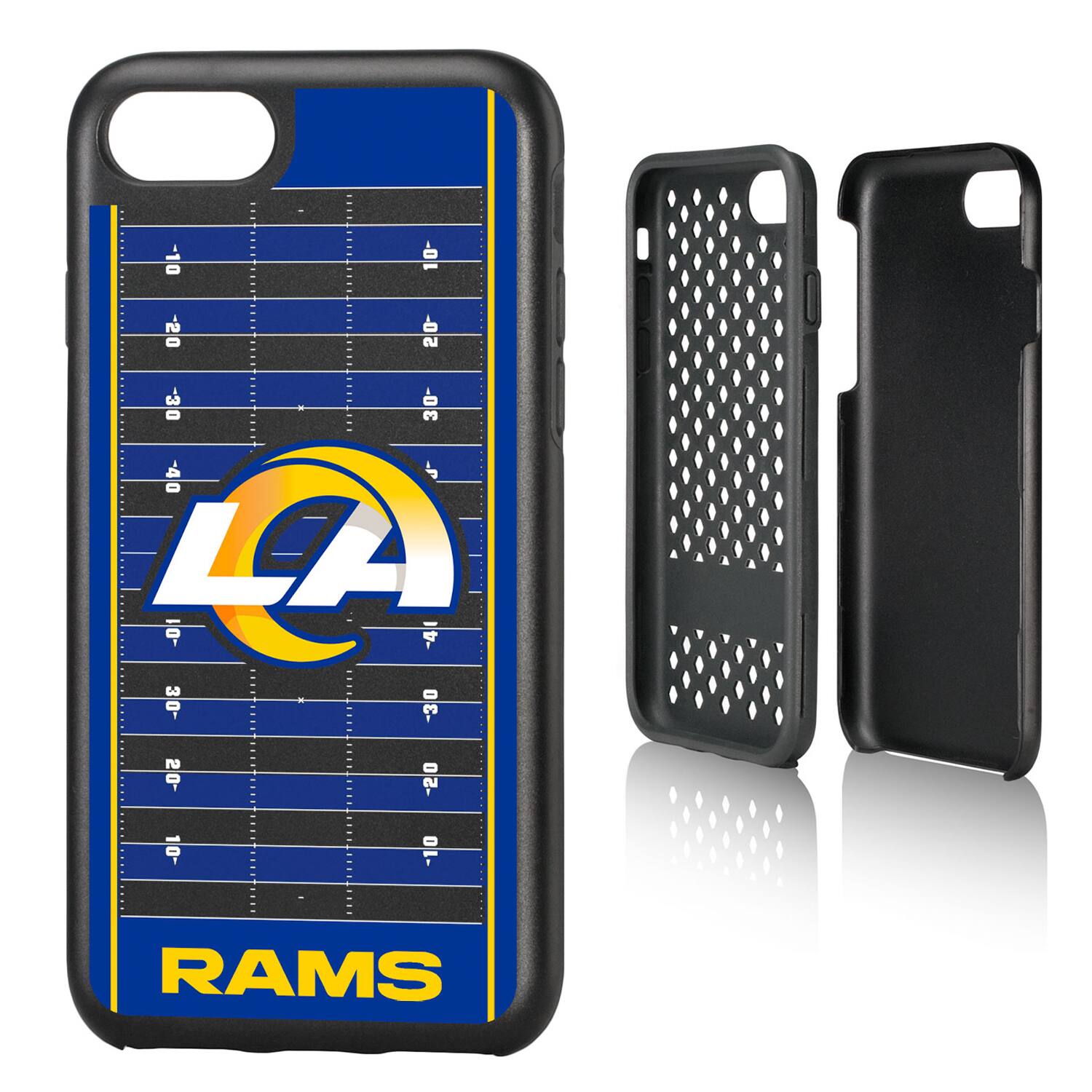 Keyscaper NFL Los Angeles Rams iPhone Rugged Field Design Case 14 Pro ...