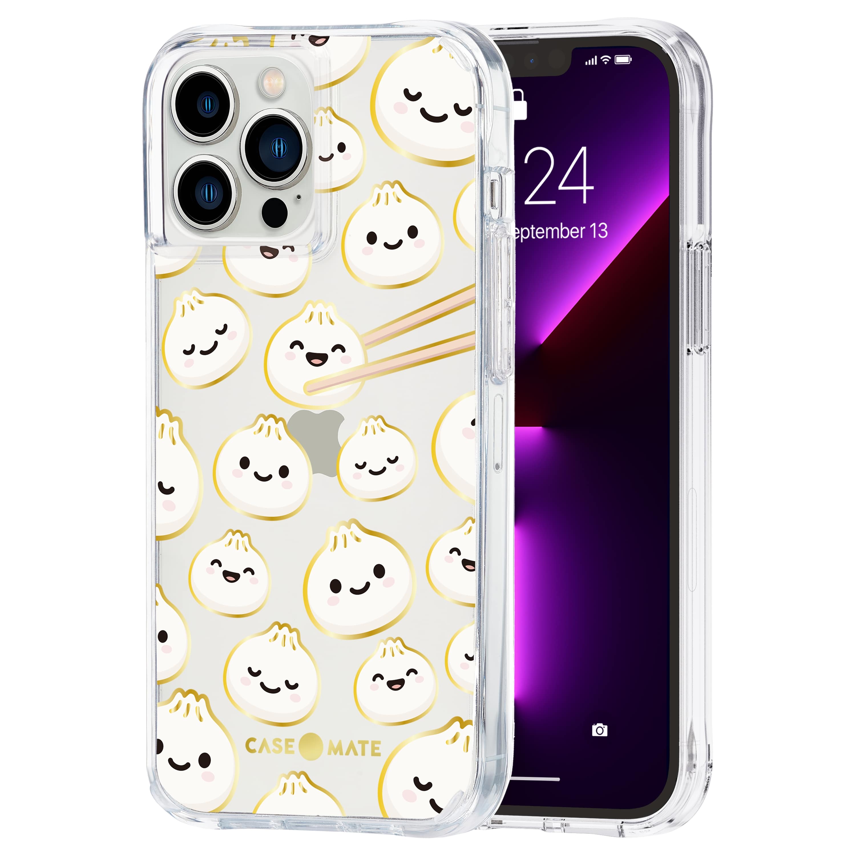 Customer Reviews: Case-Mate Print Hardshell Case for iPhone 13 Pro Max Cute as a Dumpling ...