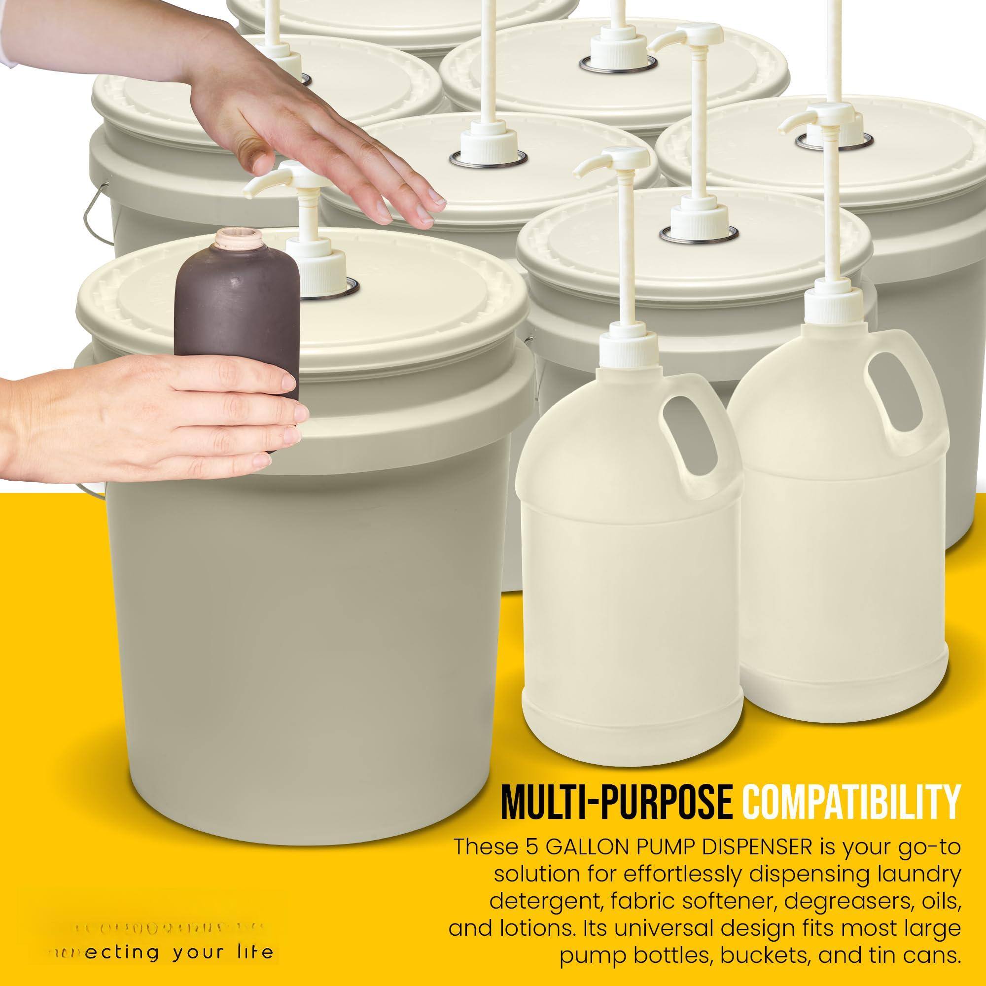Dapper Styles allon Pump Dispenser For Bucket Jug Bottle Large ...