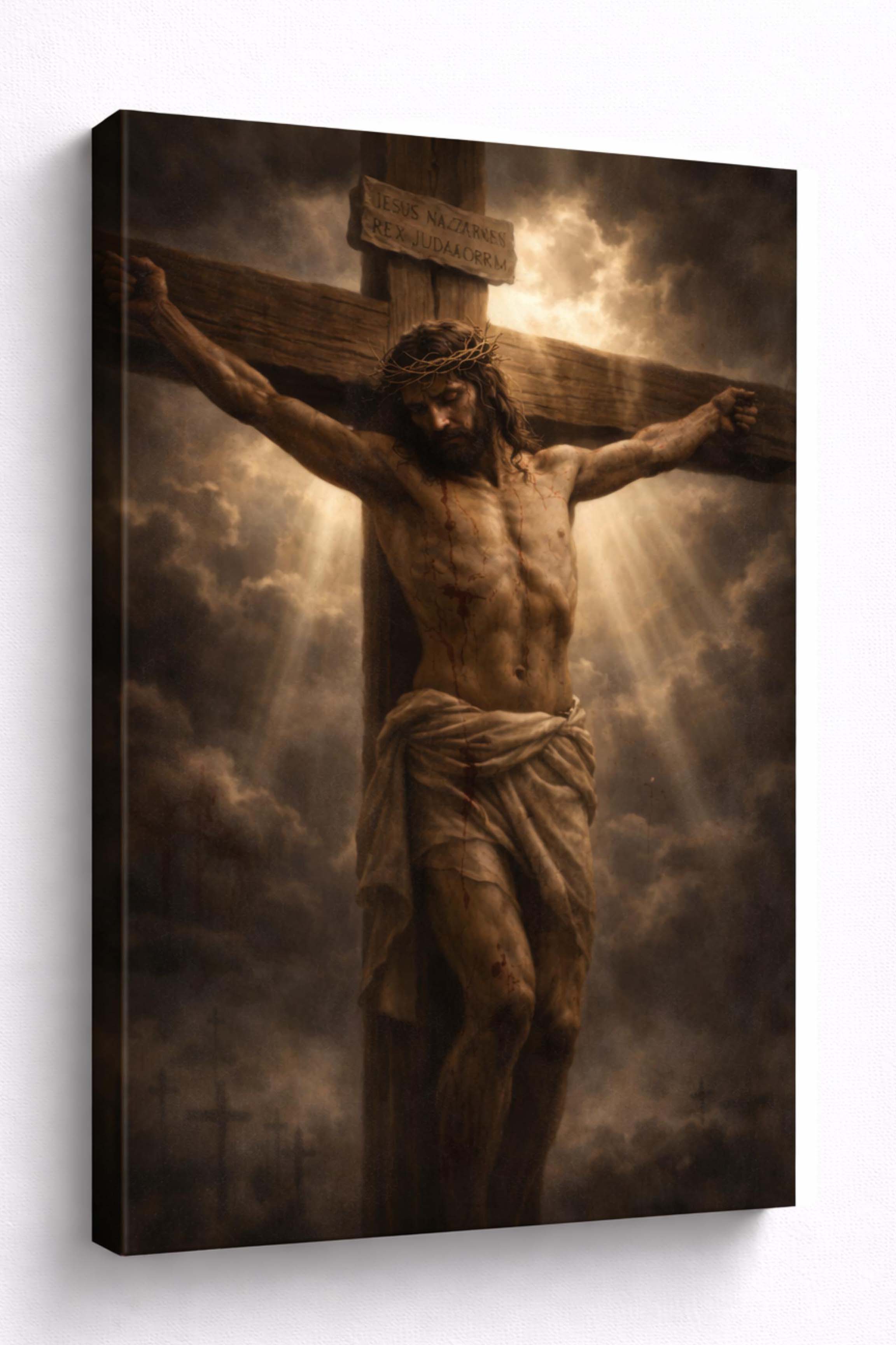 FC Design Large Divine Sacrifice Canvas 24x36" Ready to Hang Religious ...
