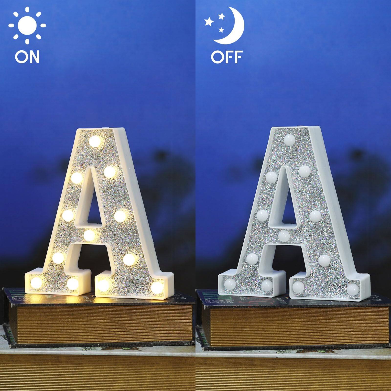 Paradigms Interiors Light Up Letters Marquee For Table Decorations ...