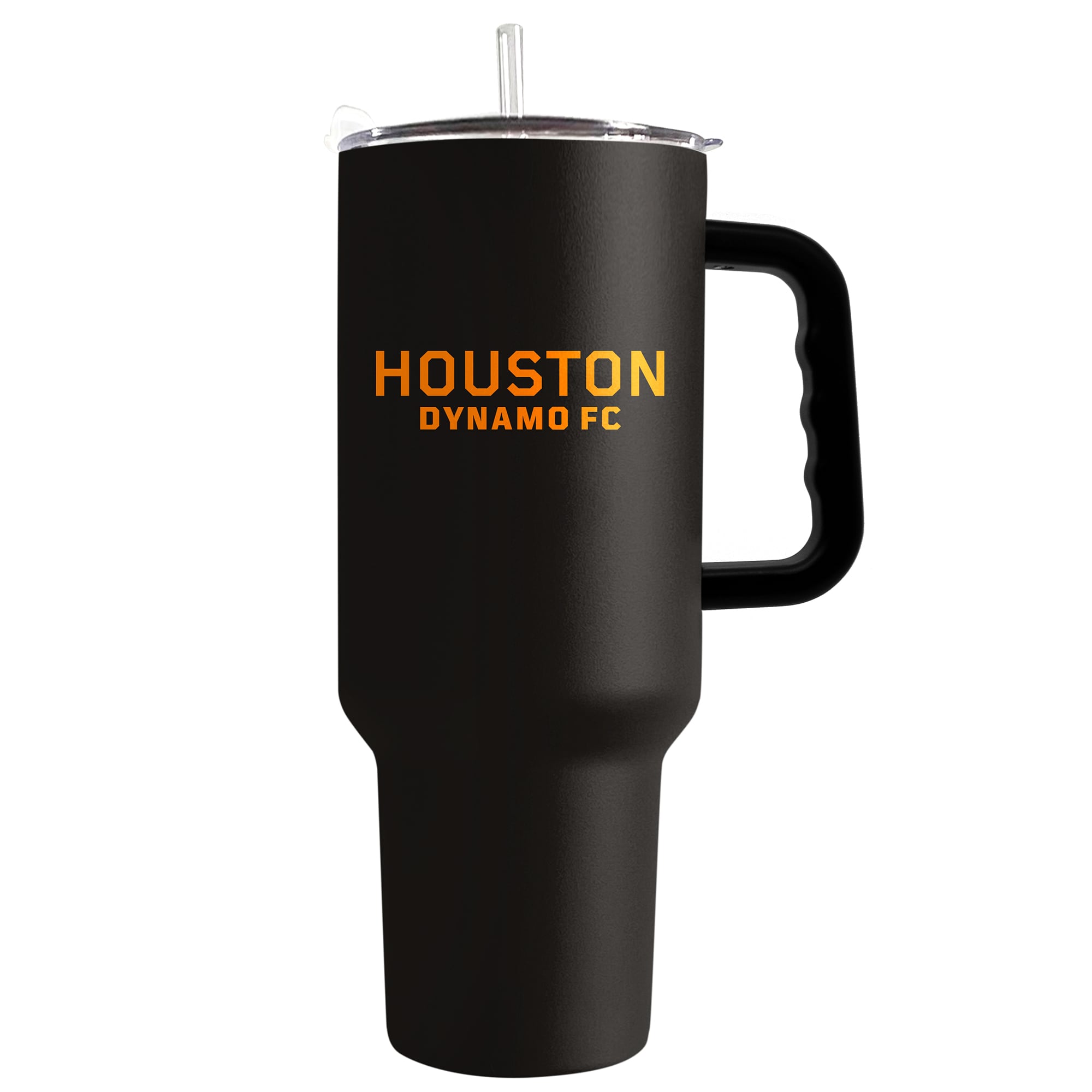 Logo Brands Houston Dynamo FC 40oz. Handle Tumbler Black 201156499 ...
