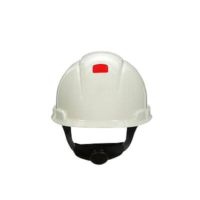 3M SecureFit HDPE 4 Point Ratchet Suspension Short Brim Hard Hat One ...