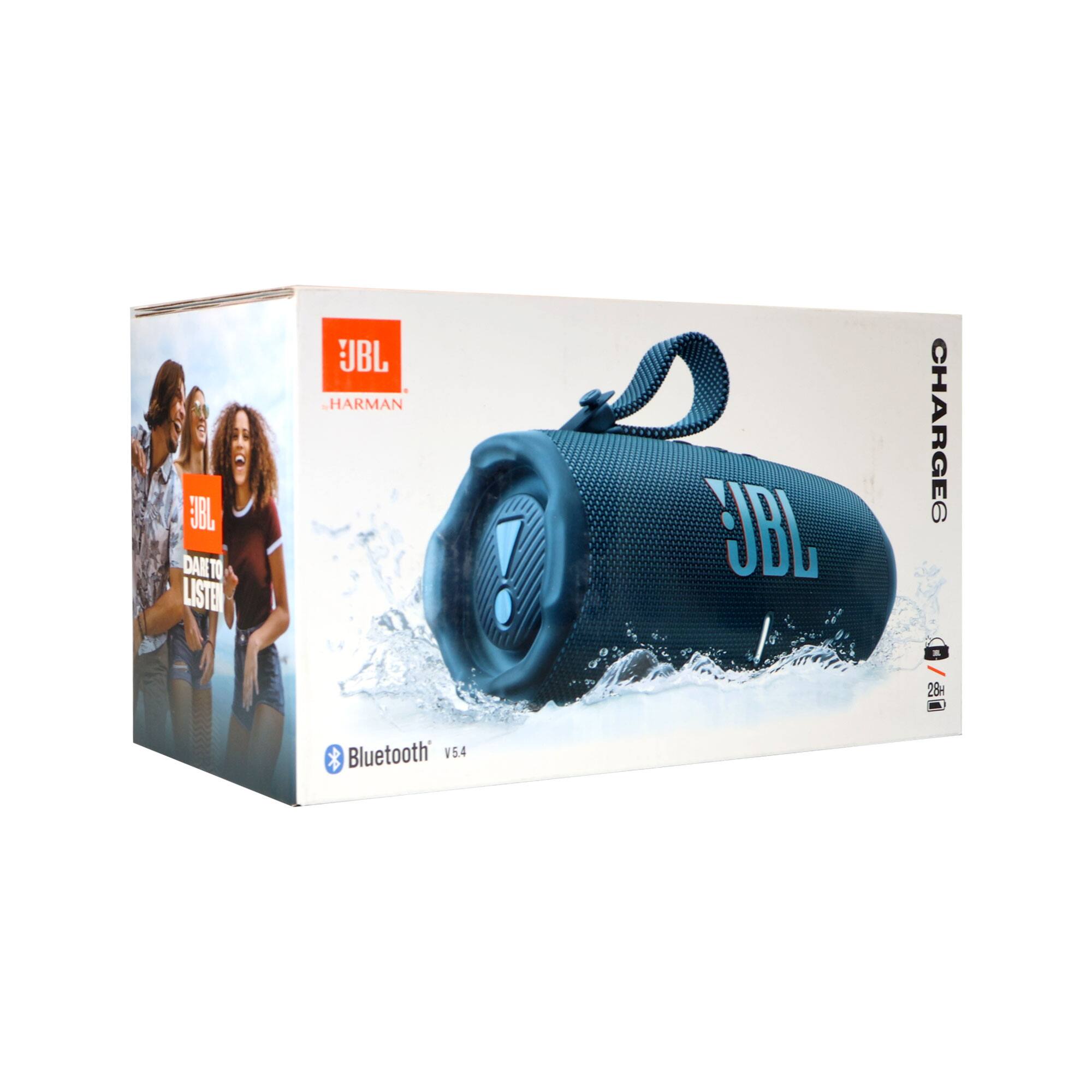 2x JBL Charge 6 Portable Waterproof Bluetooth Speaker Blue CHARGE6-BLU ...
