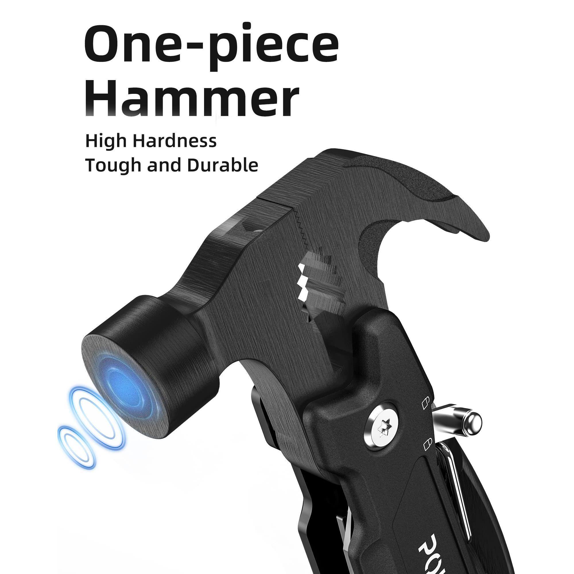 Dapper Styles 14 in 1 Multitool Hammer With Diy Stickers Safety Lock ...